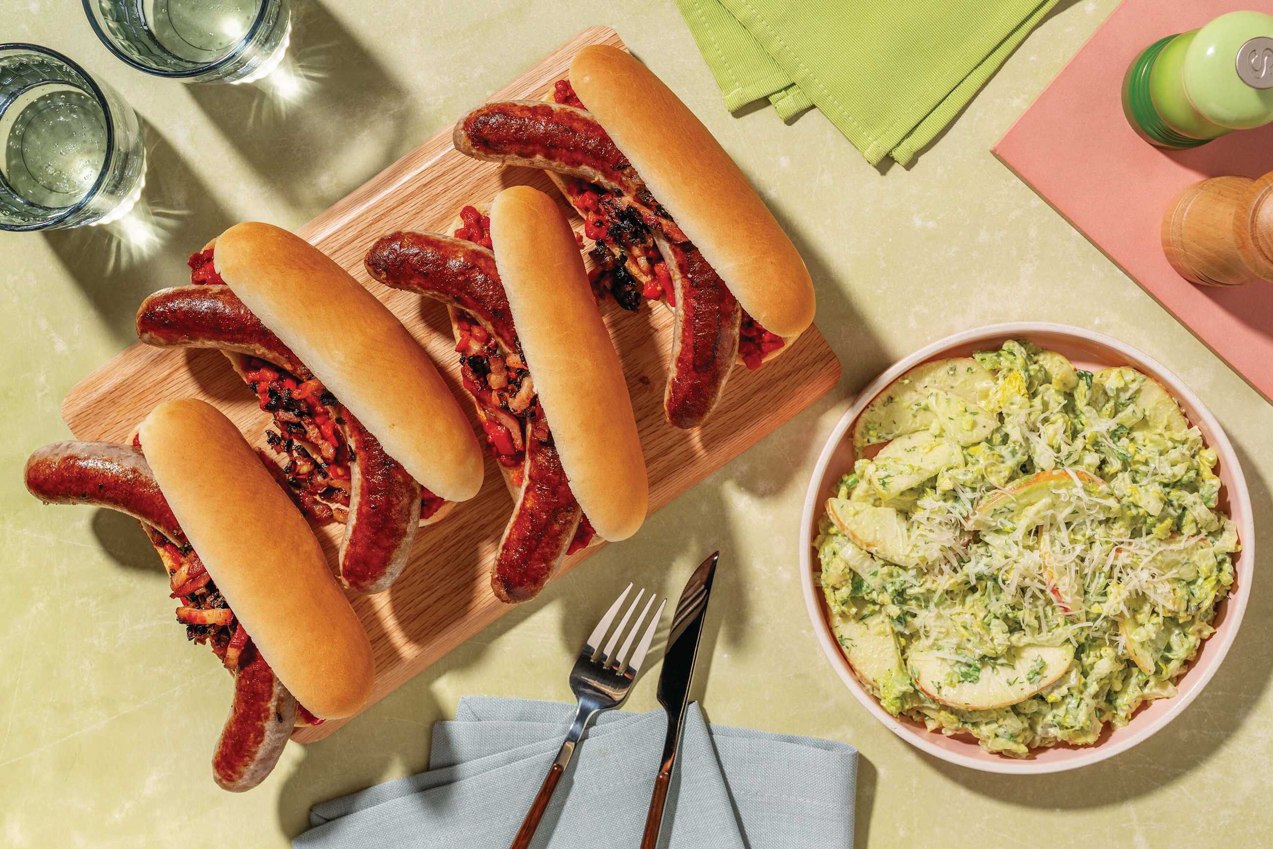 Pork Sausage Sizzle Deluxe Kit Recipe | HelloFresh