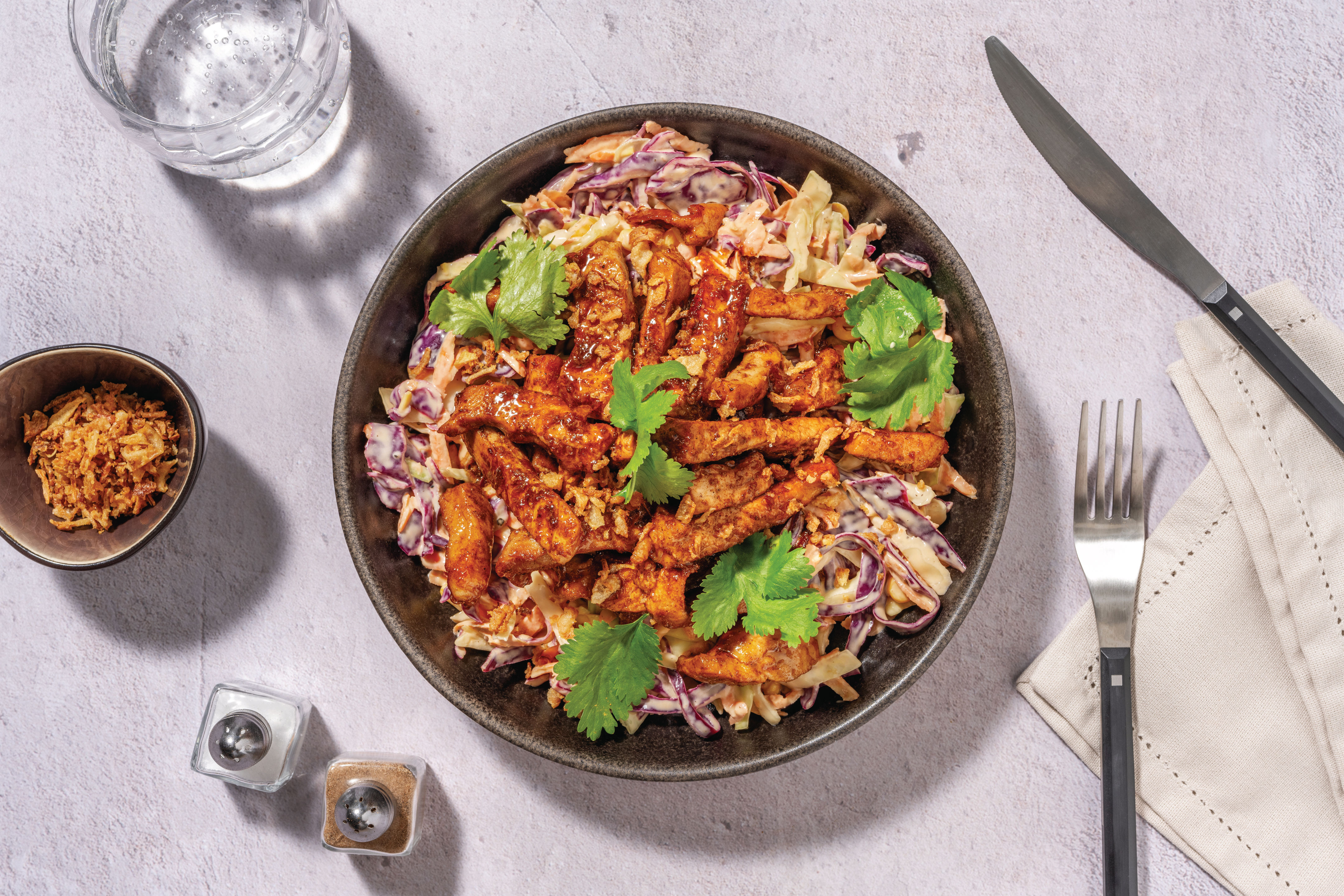 HelloHero: Sweet Soy-Ginger Chicken & Slaw Bowl Recipe | HelloFresh