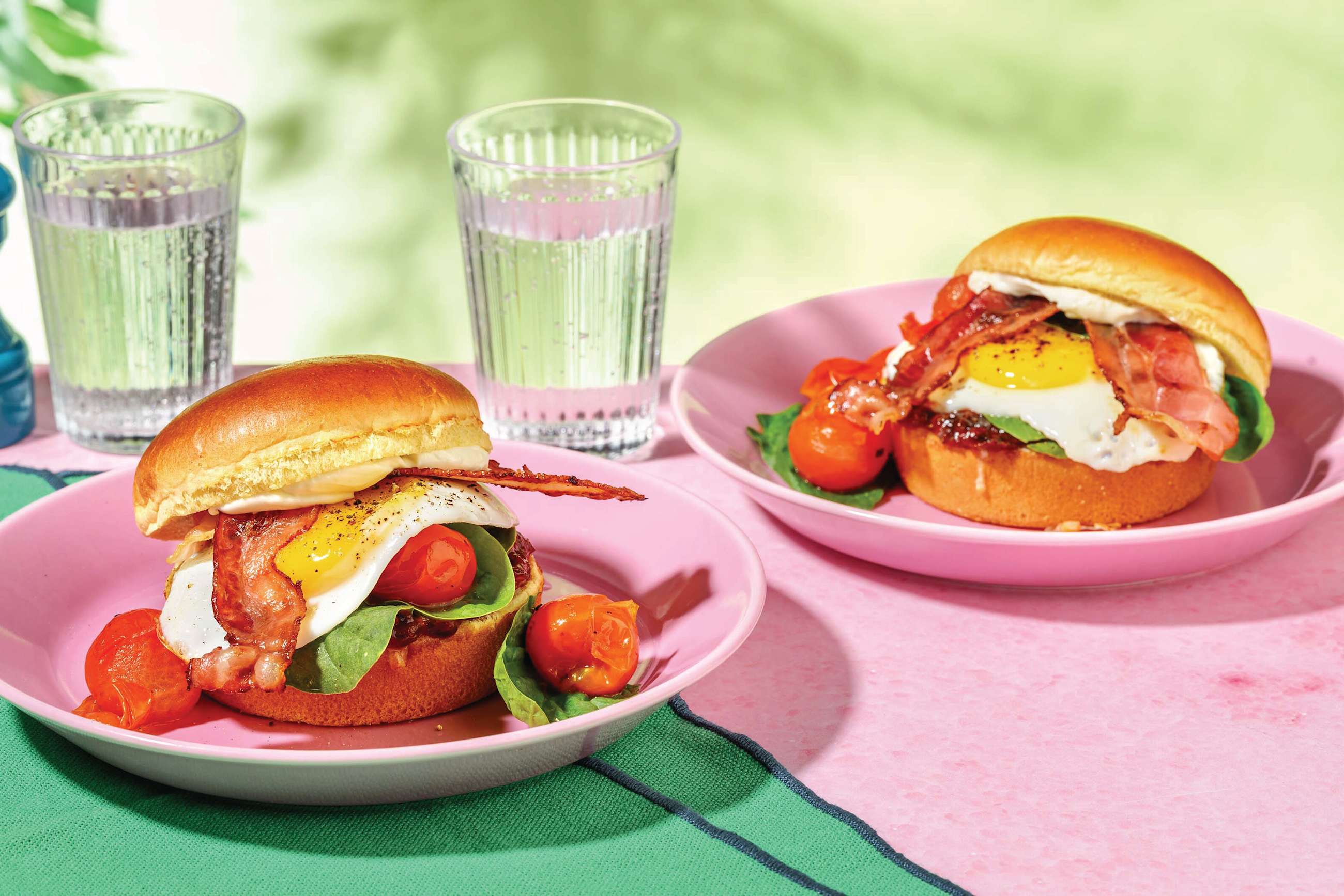 Bacon & Egg Cheesy Brunch Burger Recipe | HelloFresh