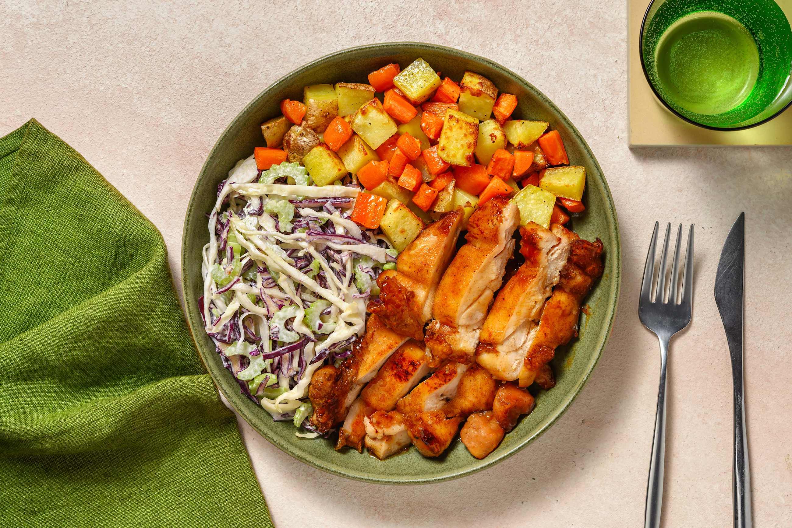 Easy Sweet-Soy Chicken & Root Veggies Recipe | HelloFresh