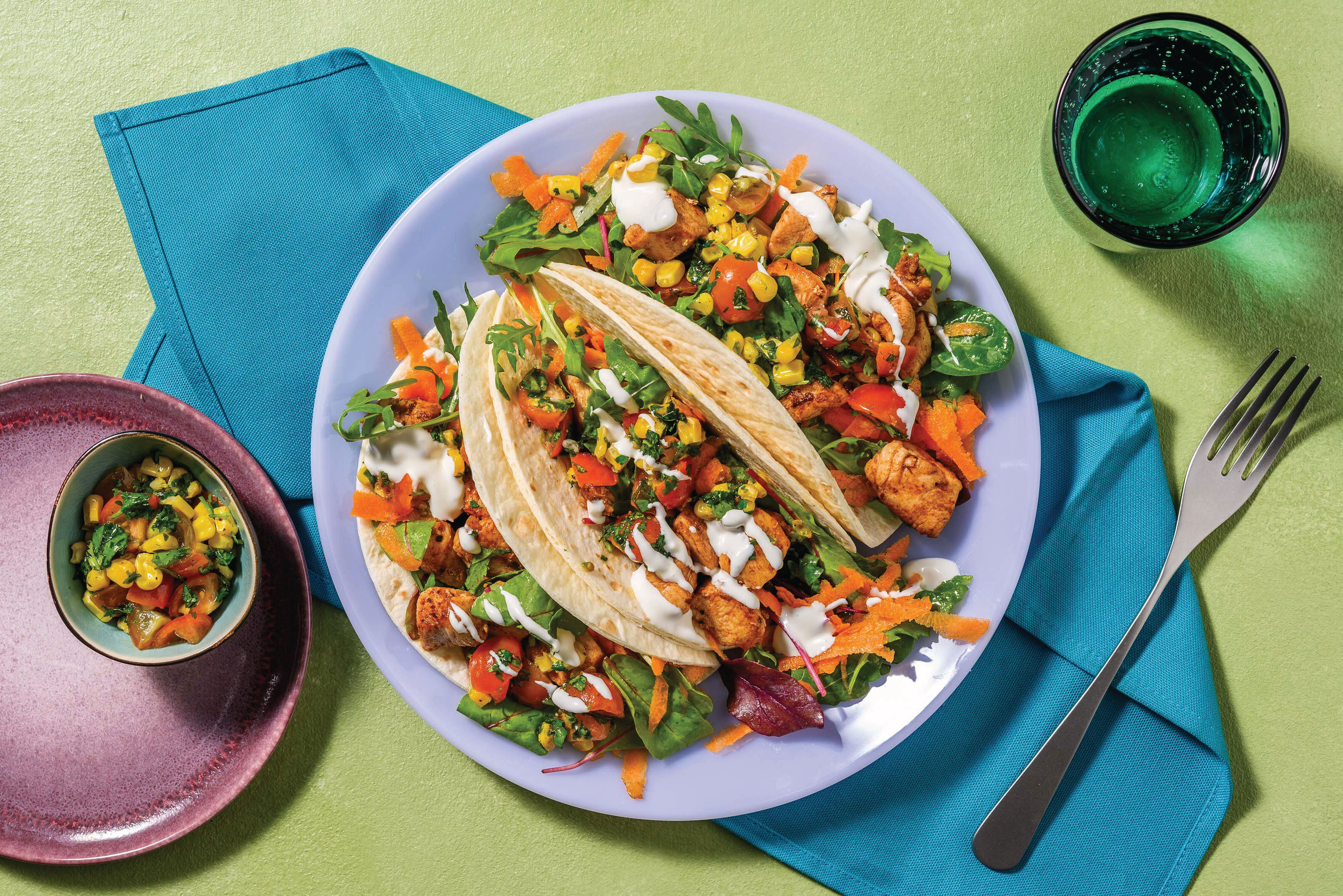 HelloHero: Caribbean Chicken Tacos Recipe | HelloFresh