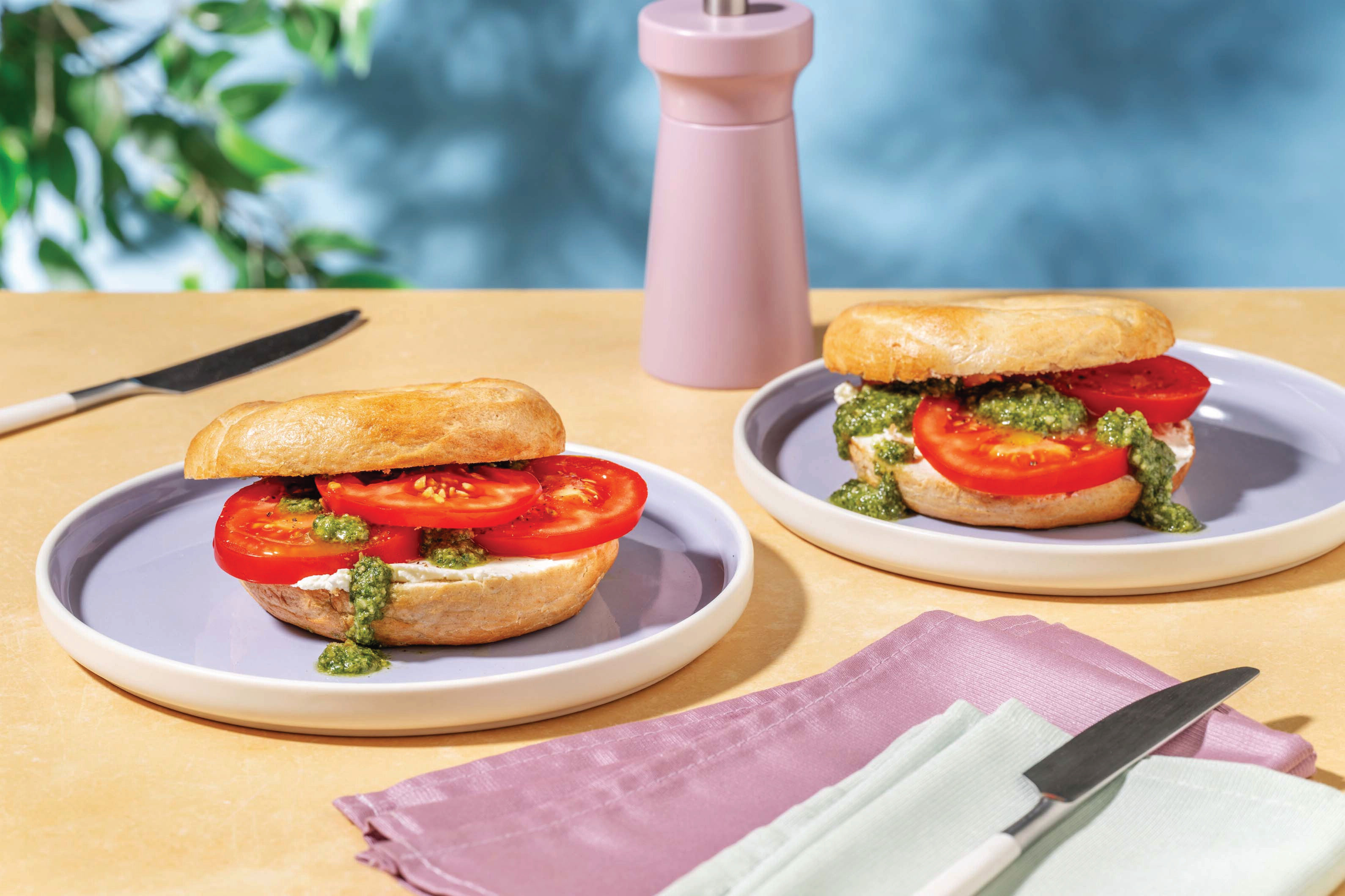 Toasted Bagel & Cream Cheese Recipe | HelloFresh