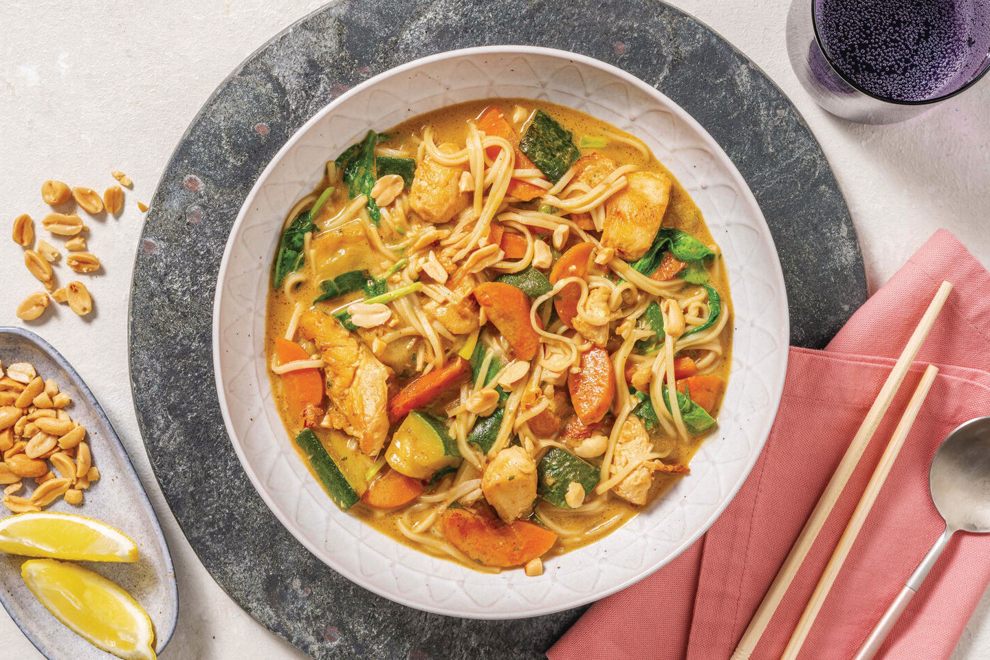 Chicken & Konjac Noodle Laksa Recipe | HelloFresh