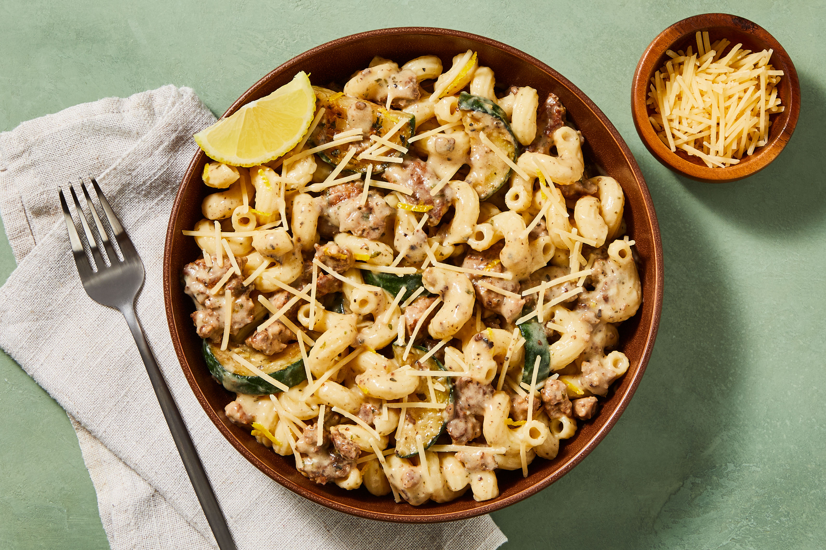 Creamy Parmesan Beef Cavatappi Recipe | HelloFresh