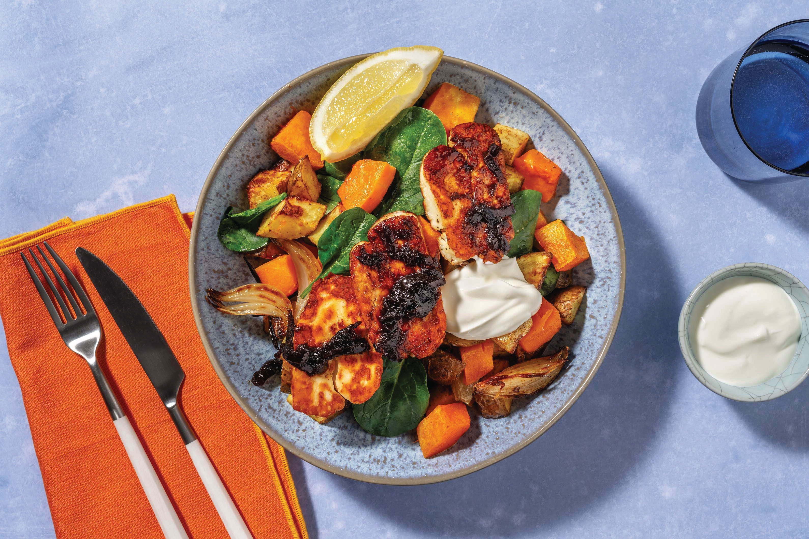 Onion Chutney-Glazed Halloumi Recipe | HelloFresh