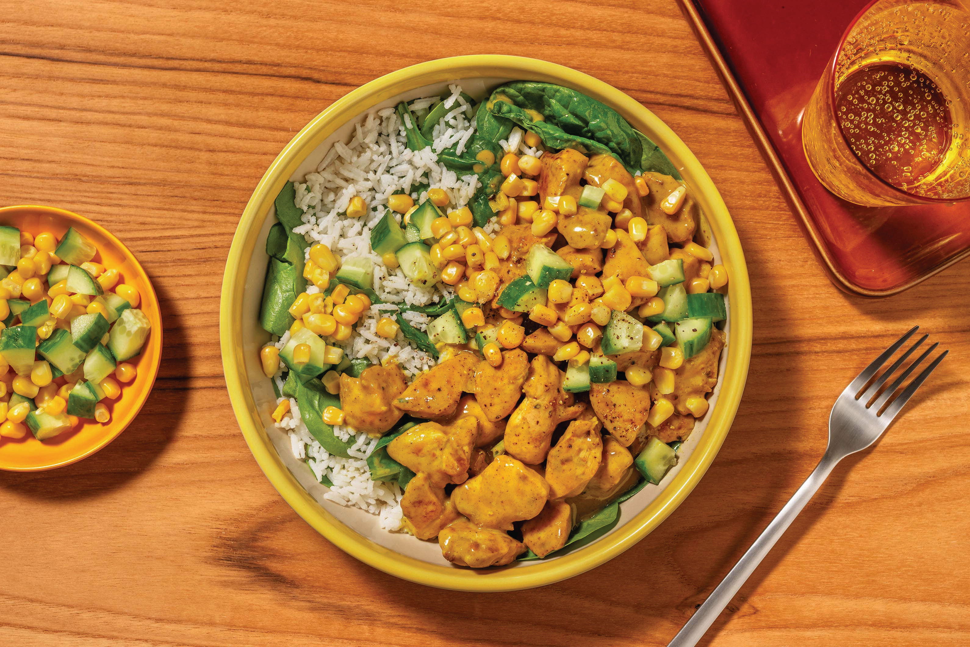 Korma-Style Chicken & Cucumber Salsa Recipe | HelloFresh