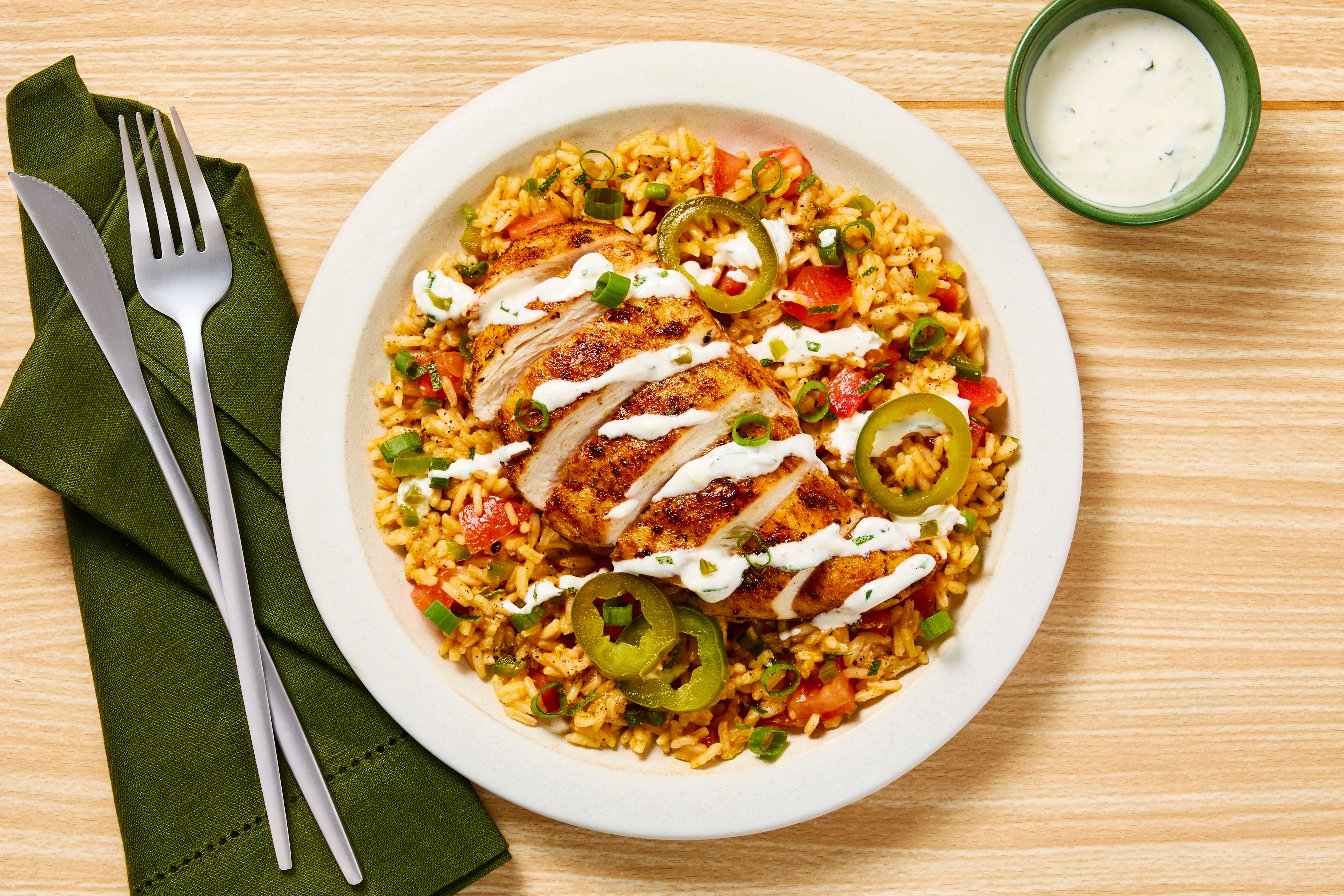 Spicy Peruvian Chicken & Microwave Rice Recipe | HelloFresh
