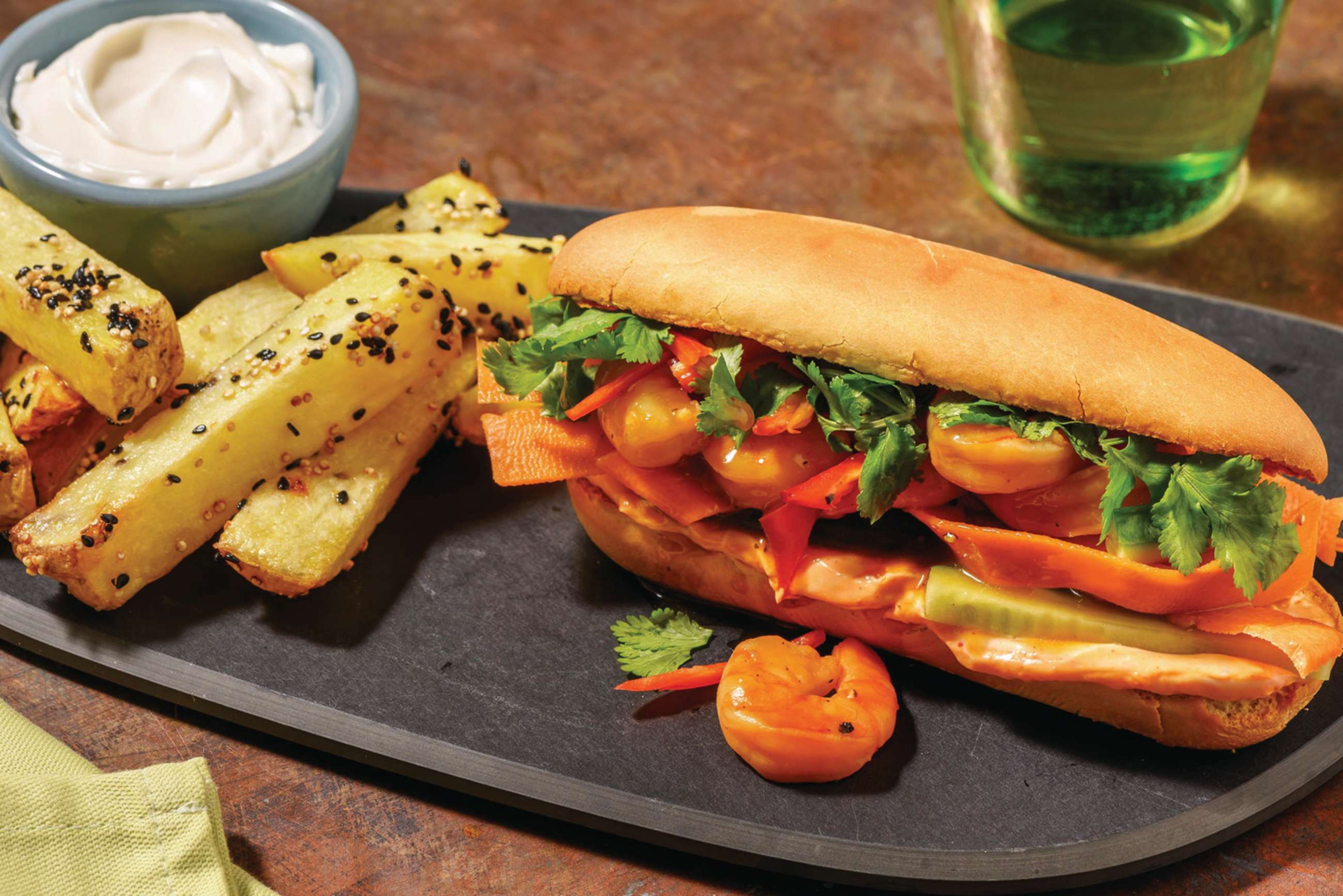 Crispy Prawn Banh Mi Recipe | HelloFresh