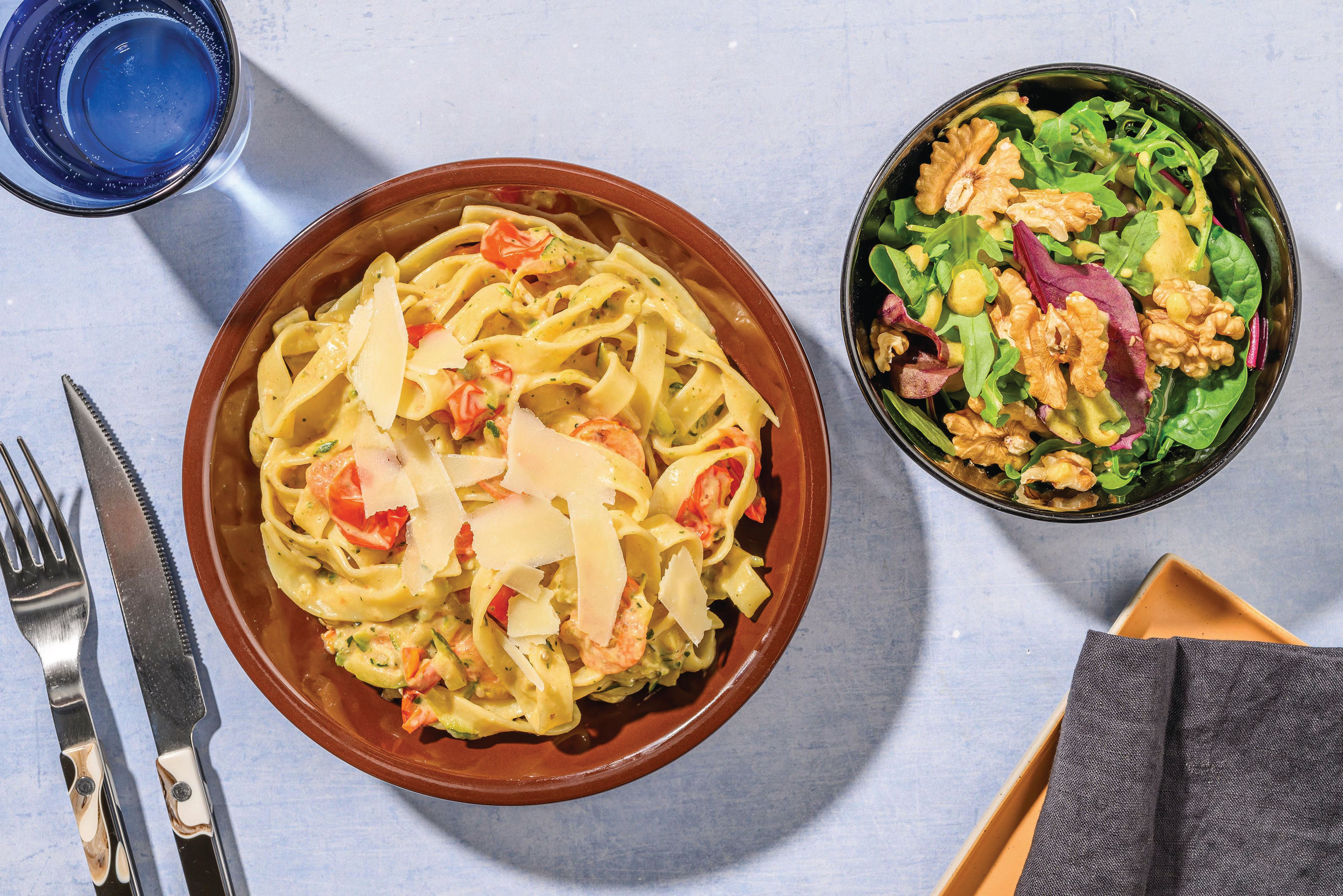 Bacon Pesto & Cherry Tomato Fasta-Pasta Recipe | HelloFresh