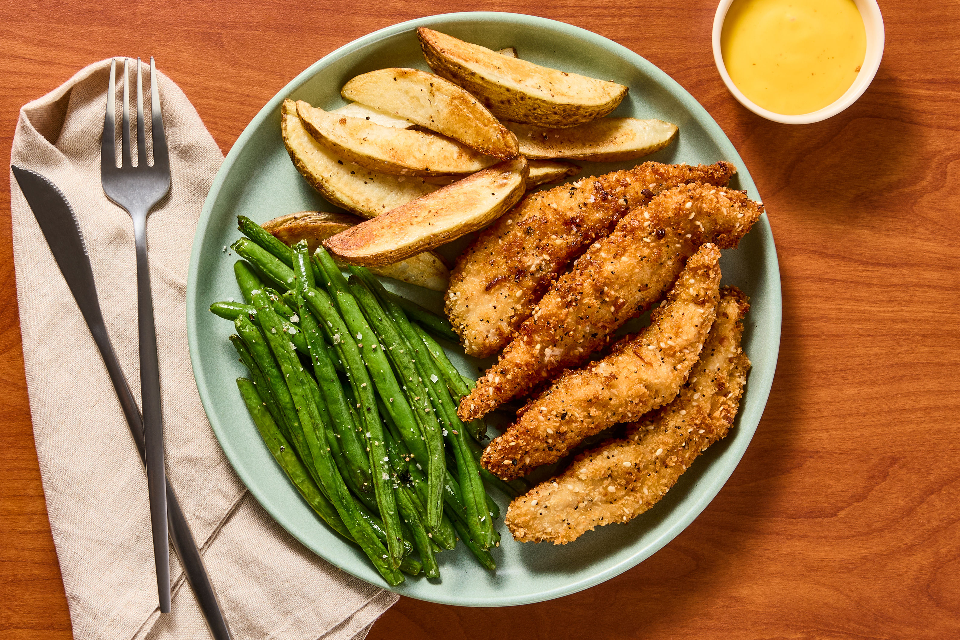 Everything Bagel Chicken Tenders Recipe | HelloFresh