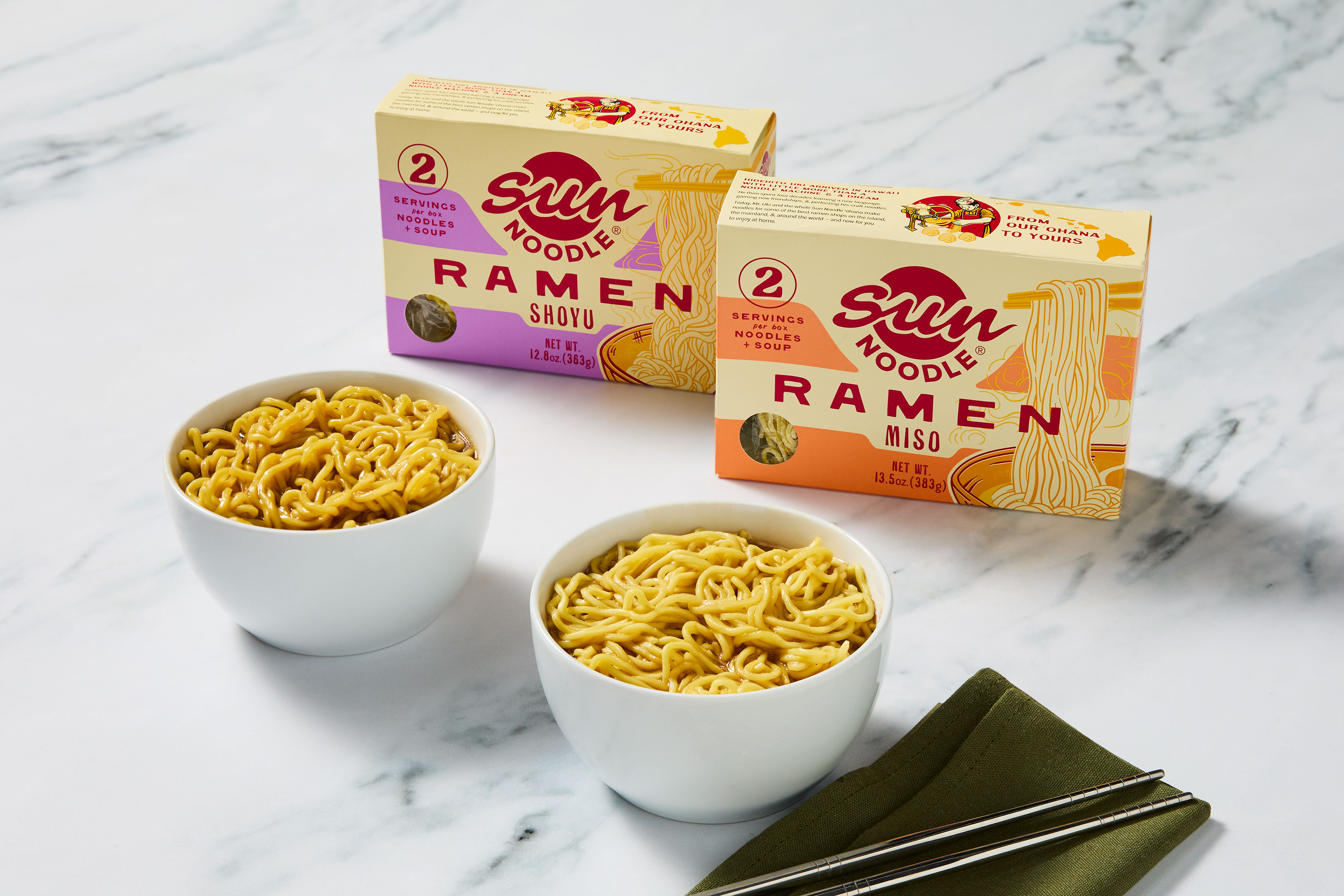 Shoyu & Miso Ramen Kit Combo Pack Recipe | HelloFresh