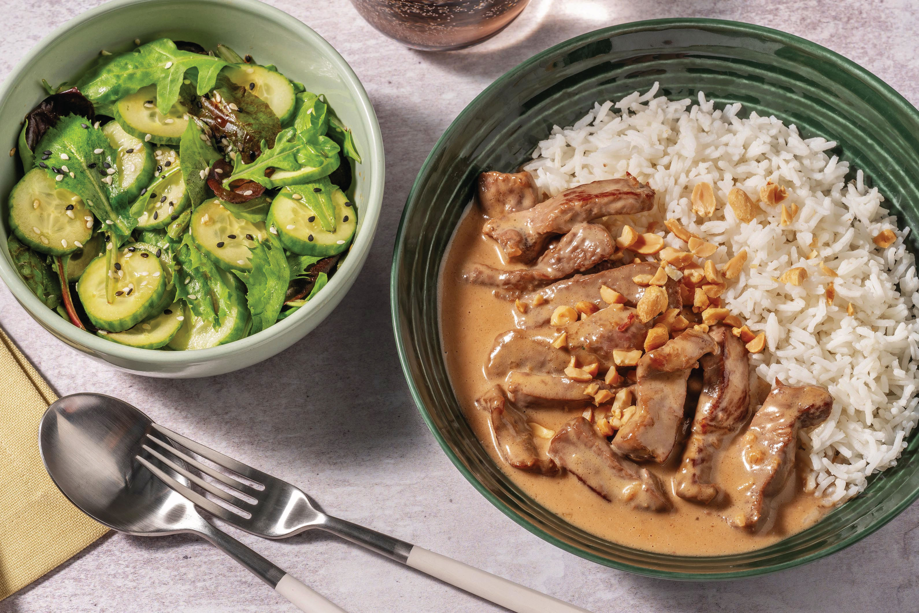 Quick Saucy Coconut Beef Curry & Rice Recipe | HelloFresh