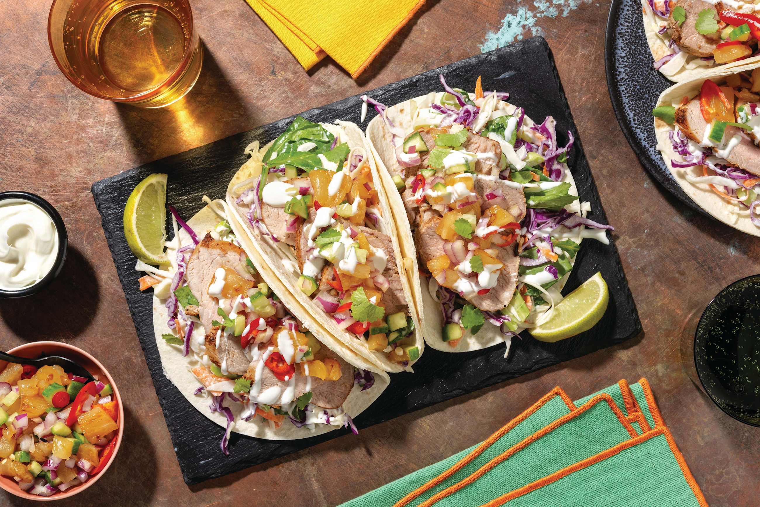 Al Pastor-Style Roast Pork Tacos Recipe | HelloFresh
