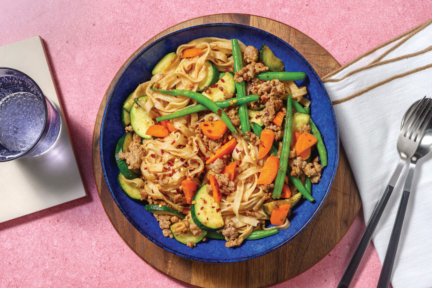 Peanut Pork & Konjac Noodles Recipe | HelloFresh