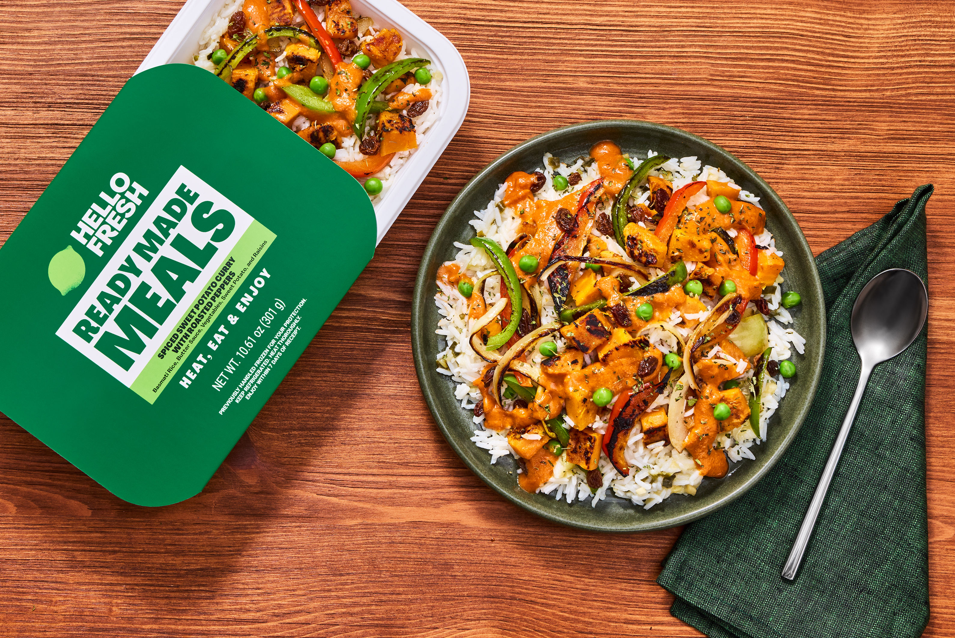 Spiced Sweet Potato Curry with Roasted Peppers Recipe | HelloFresh