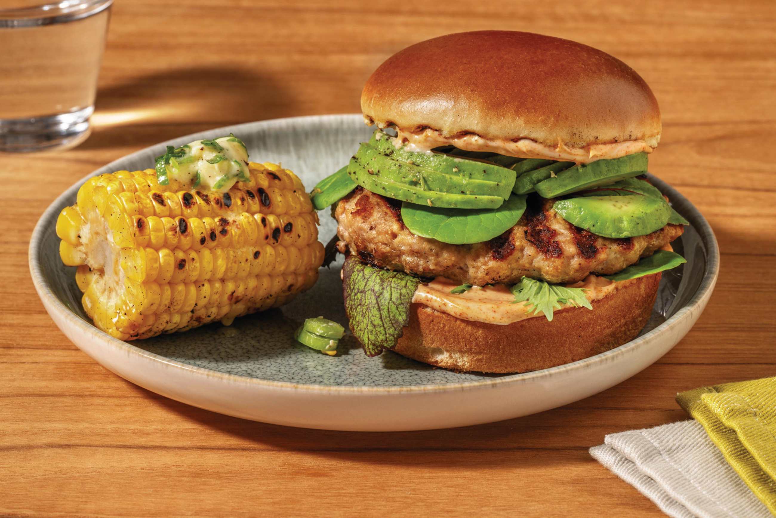 Smokey Pork & Avocado Burger Recipe | HelloFresh