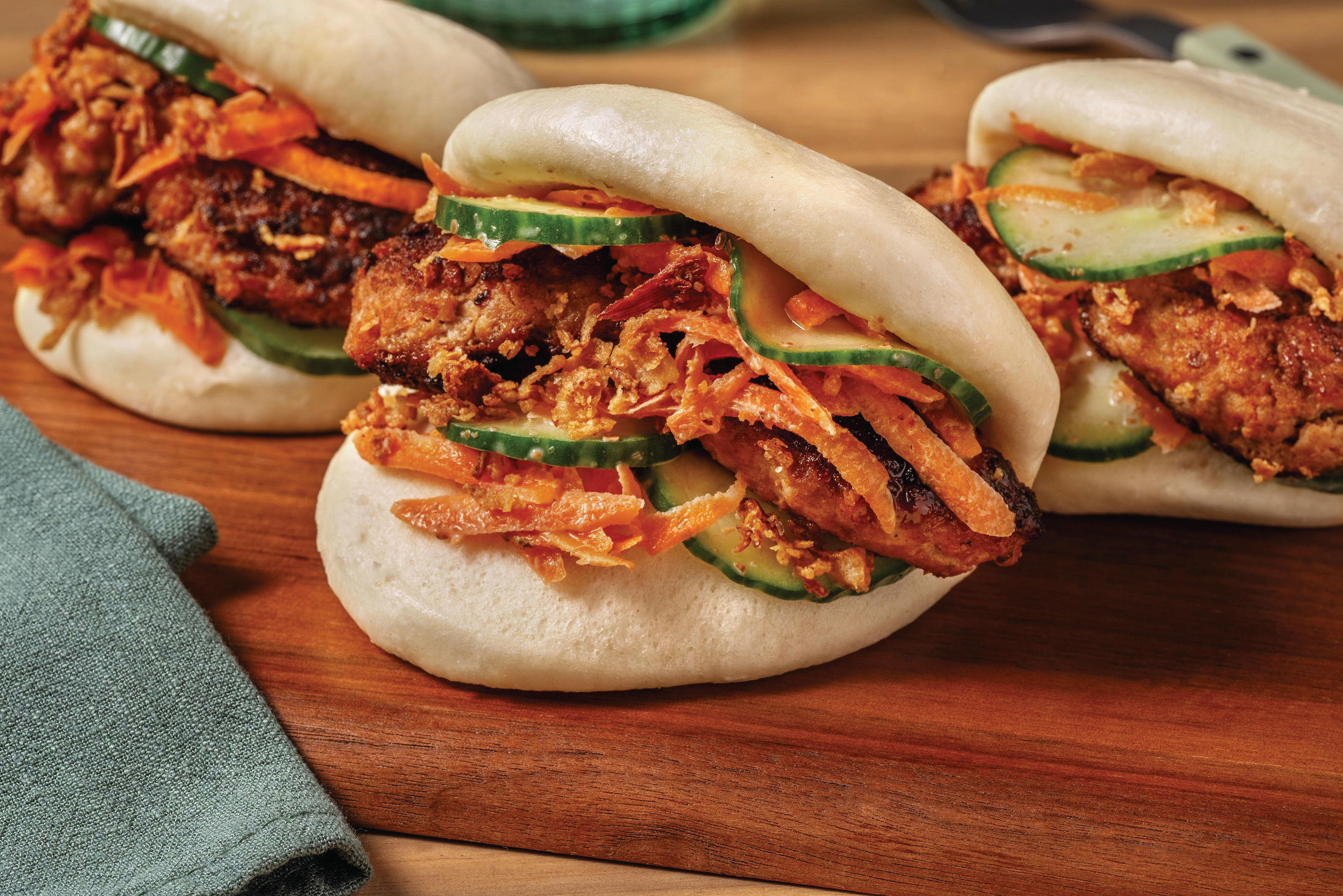 Vietnamese-Style Double Pork Bao Buns Recipe | HelloFresh