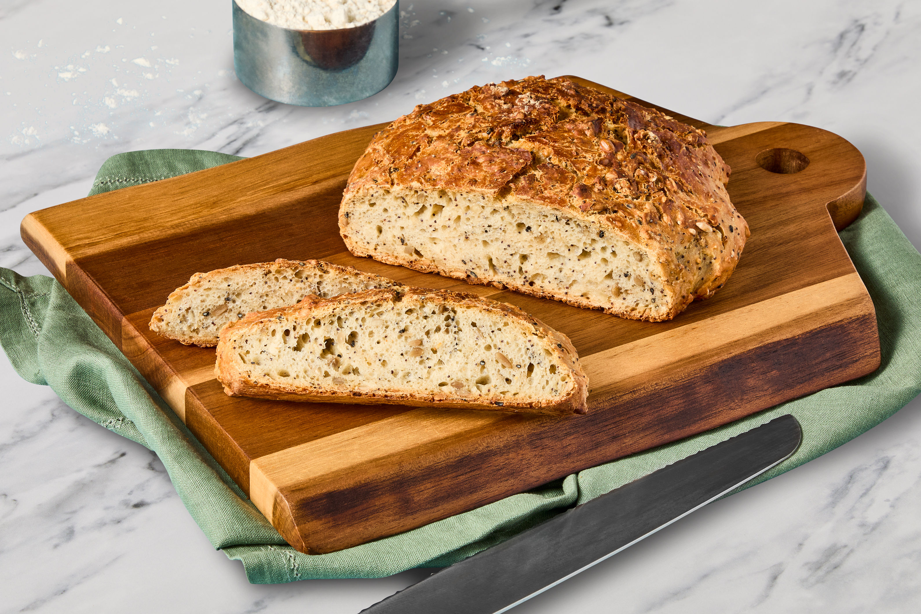 No-Knead "Everything Bagel' Bread Recipe | HelloFresh