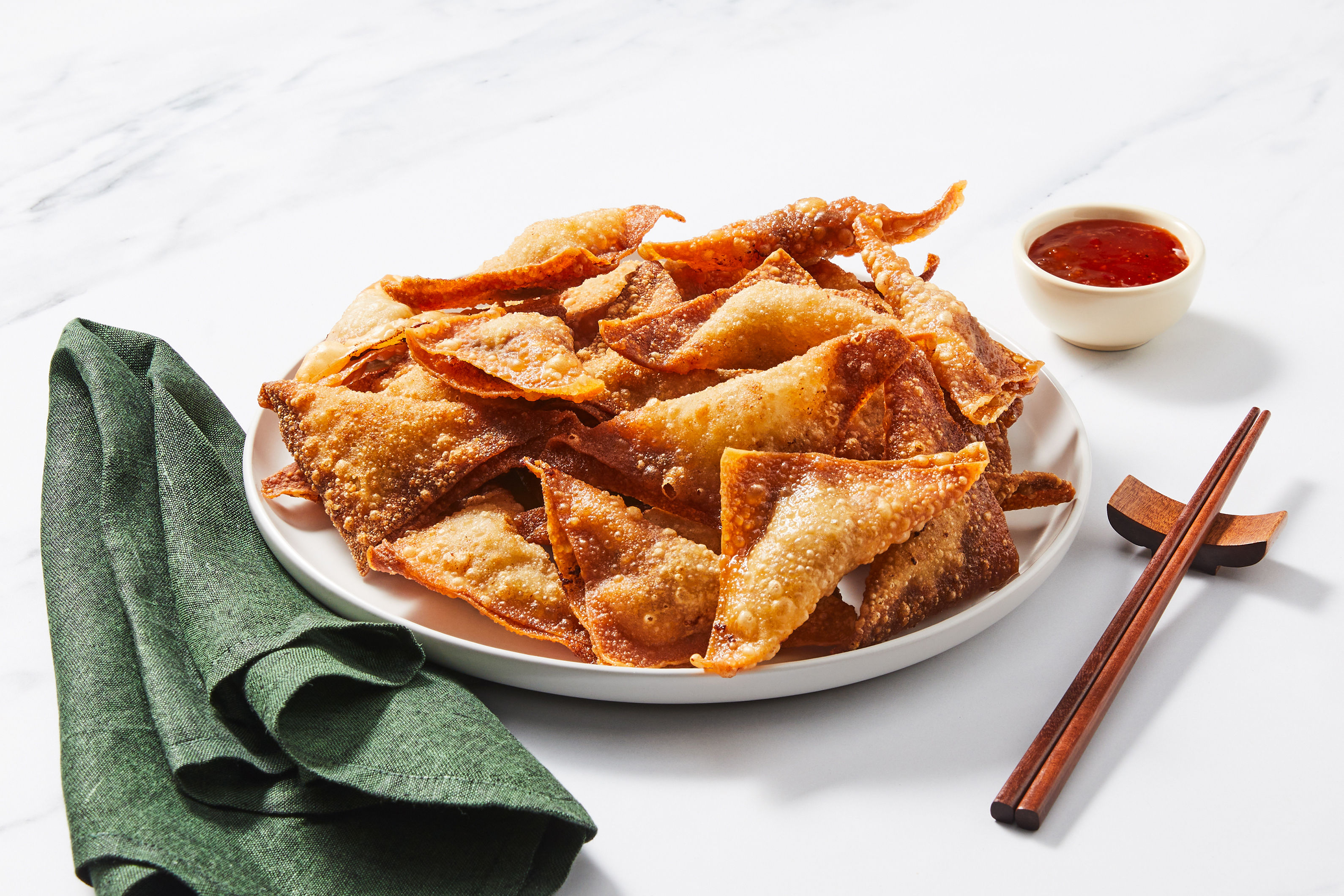 Crispy Pork & Scallion Wontons Recipe | HelloFresh