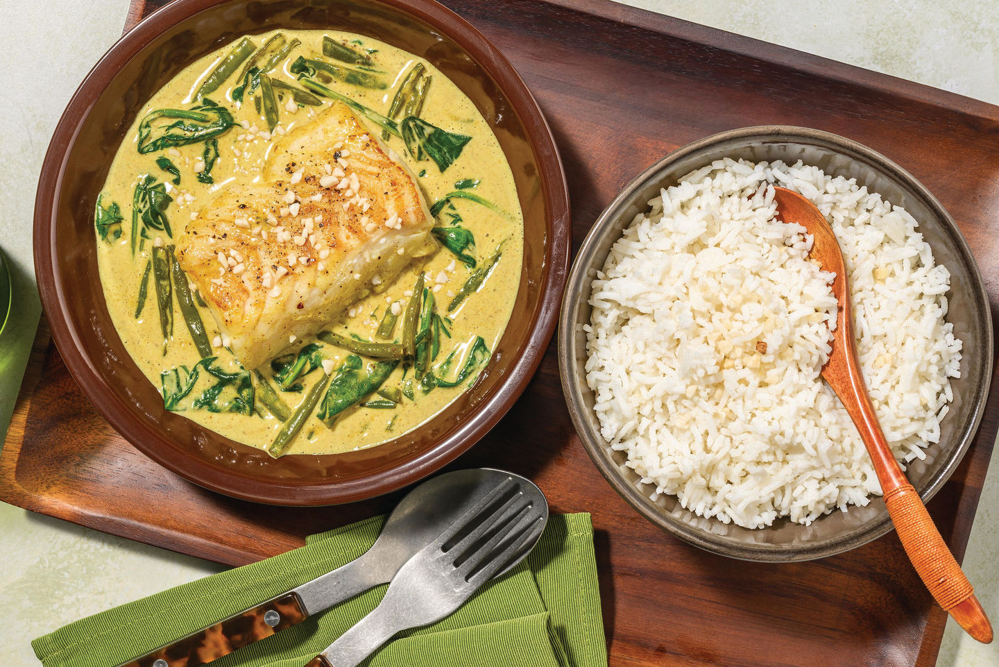 White Fish & Veggie Bengali Curry Recipe | HelloFresh