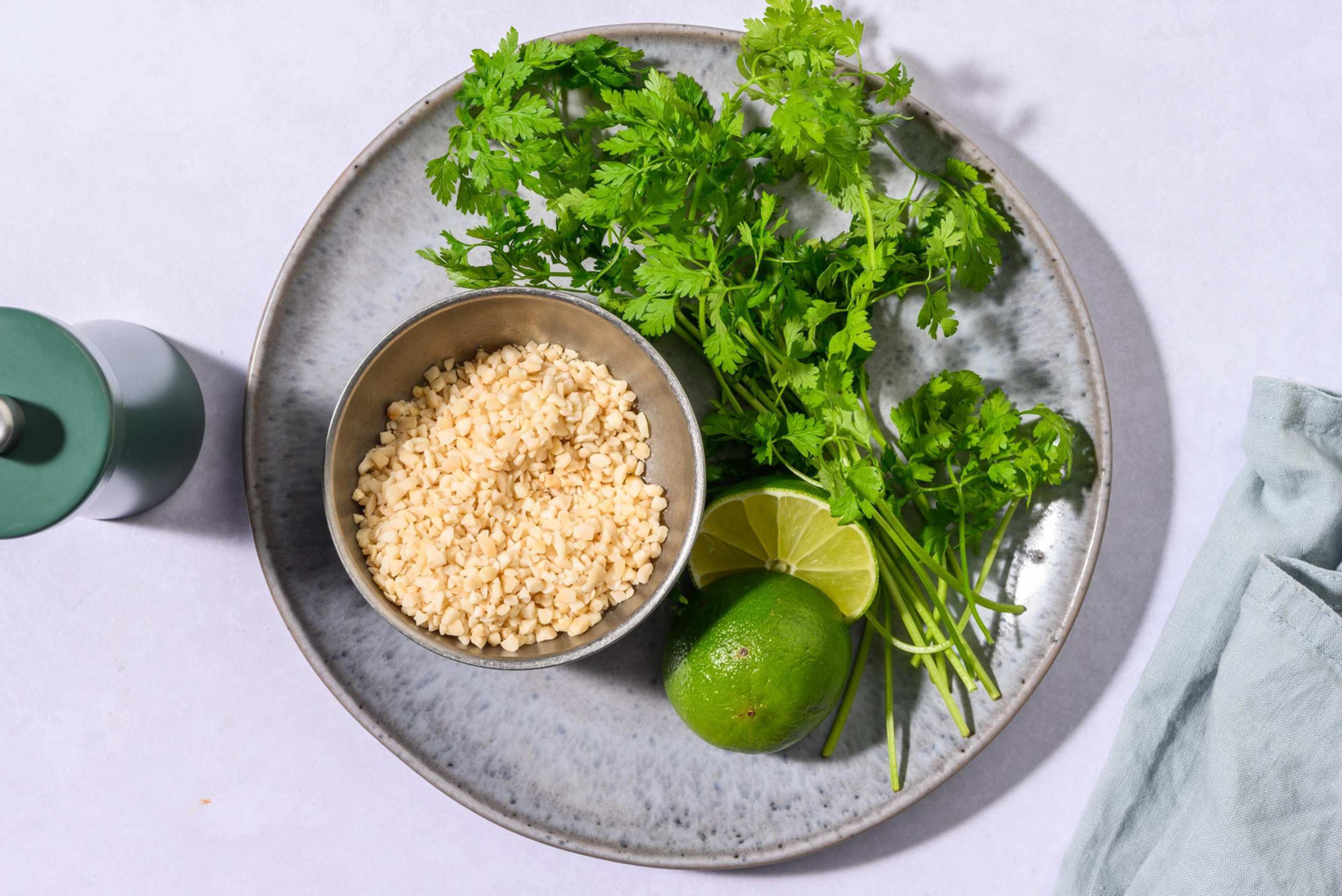 Lime, Crushed Peanuts & Coriander Recipe | HelloFresh