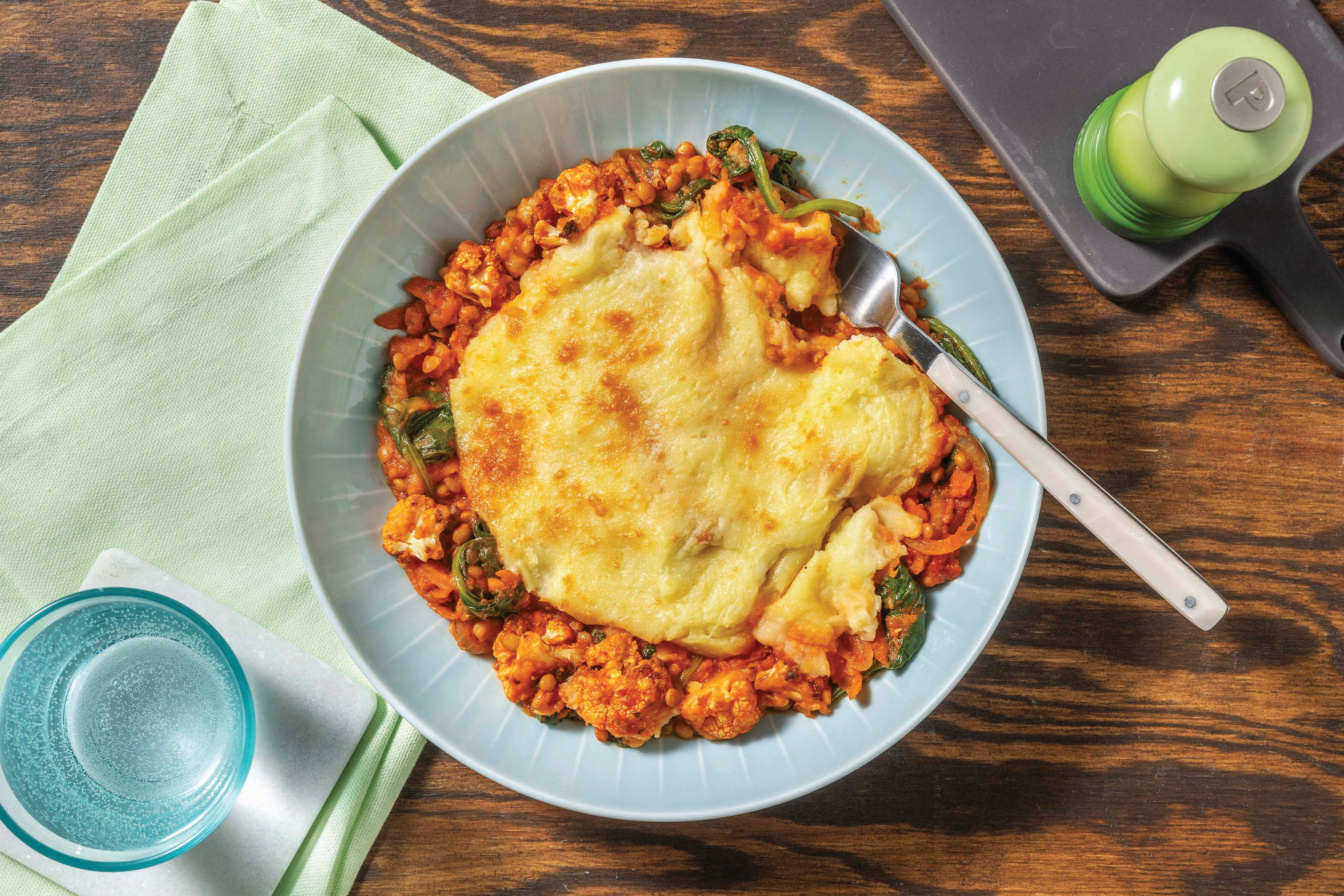 Hearty Lentil & Cauliflower Pie Recipe | HelloFresh