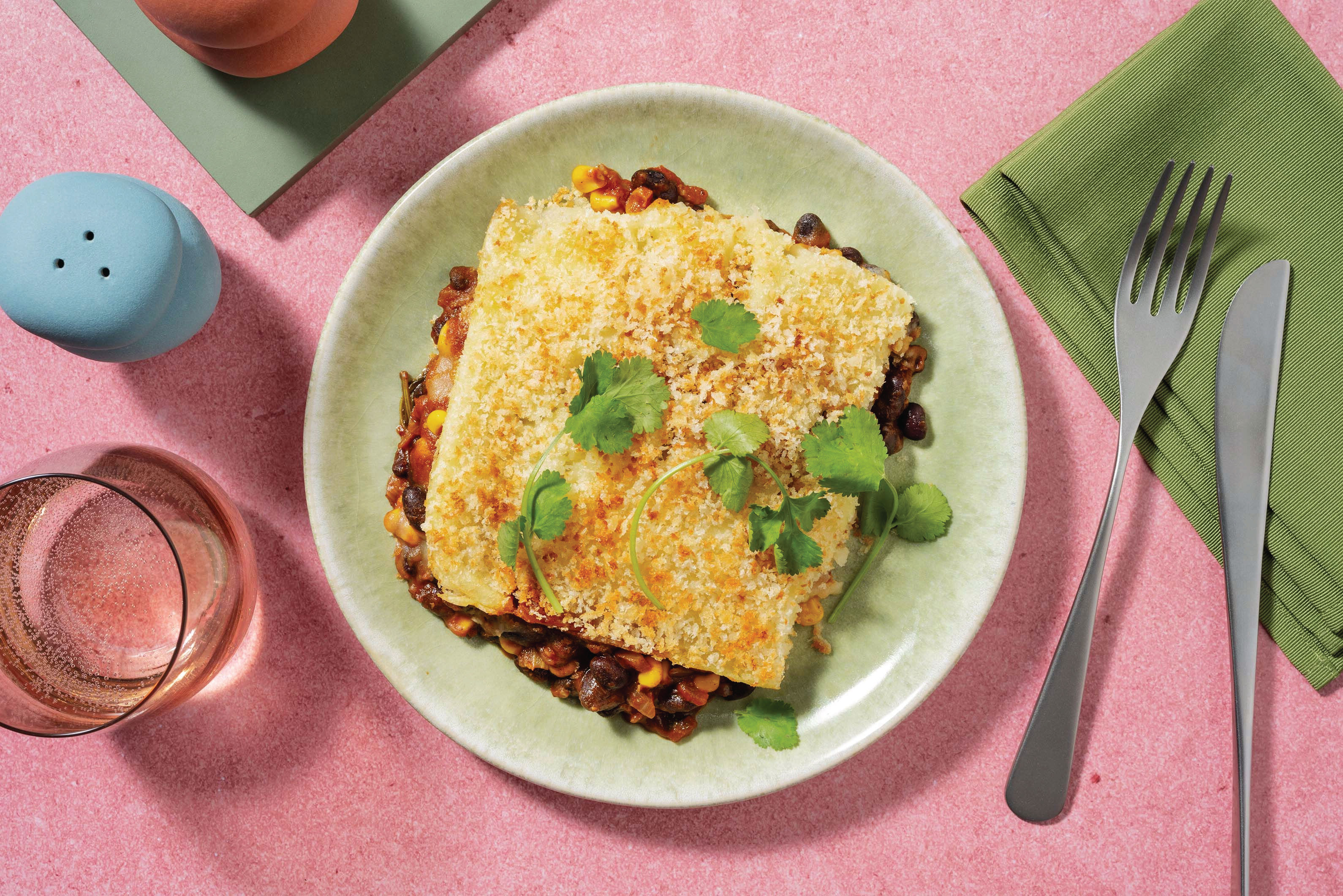 Mexican Bacon, Bean & Veggie-Loaded Pie Recipe | HelloFresh