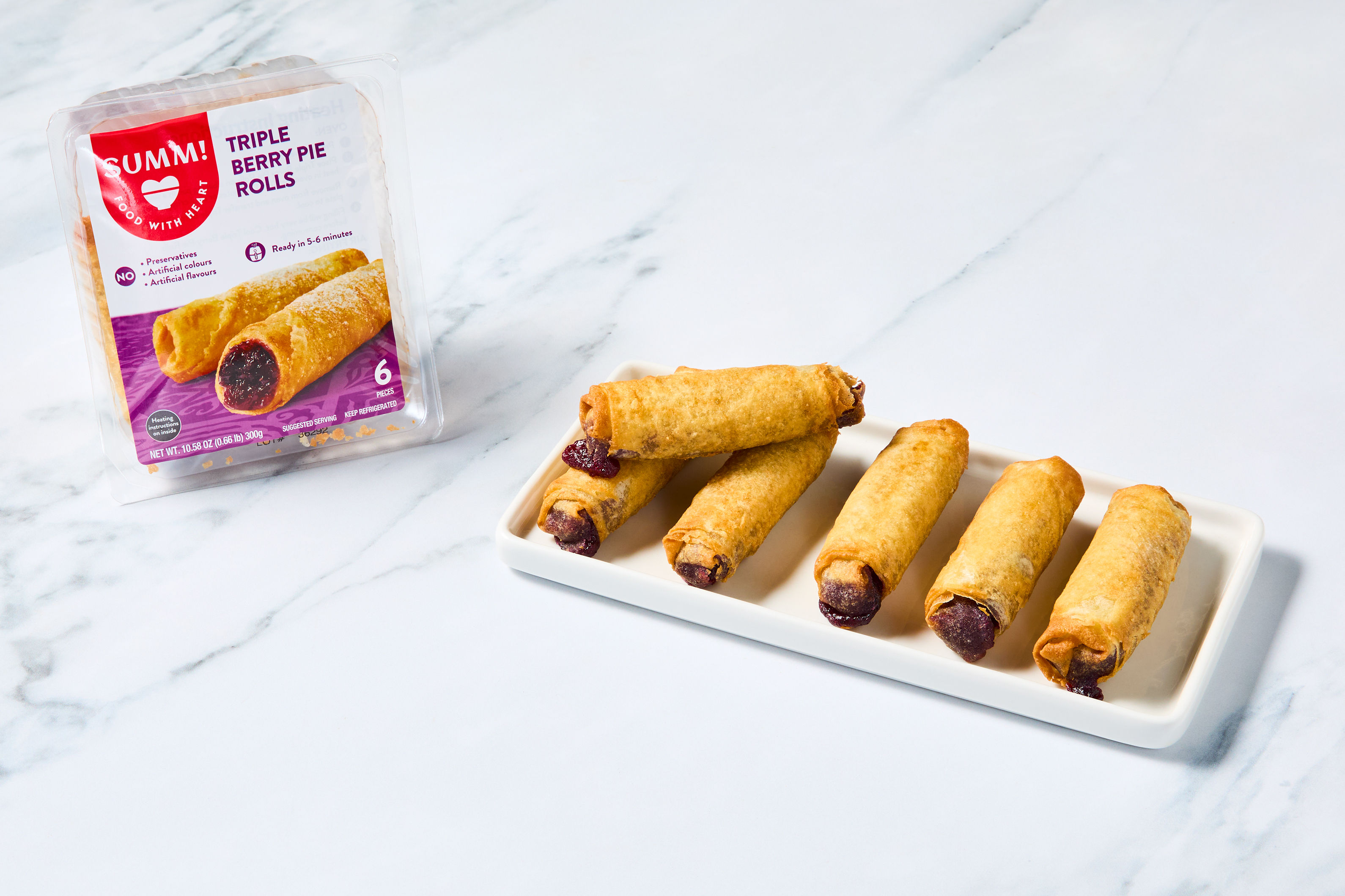 Triple Berry Pie Rolls Recipe | HelloFresh