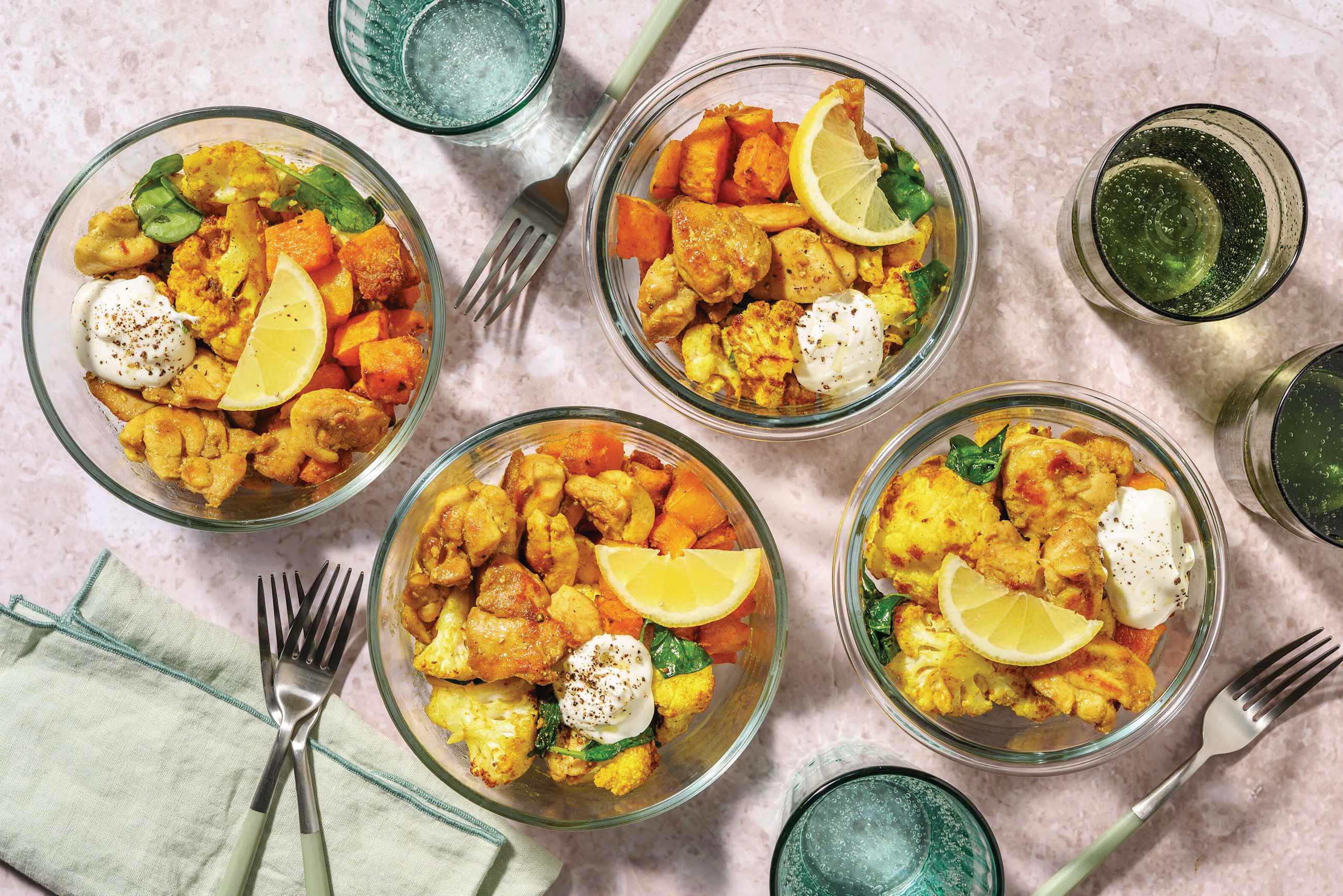 Mumbai Spiced Chicken & Roast Veggies Recipe | HelloFresh