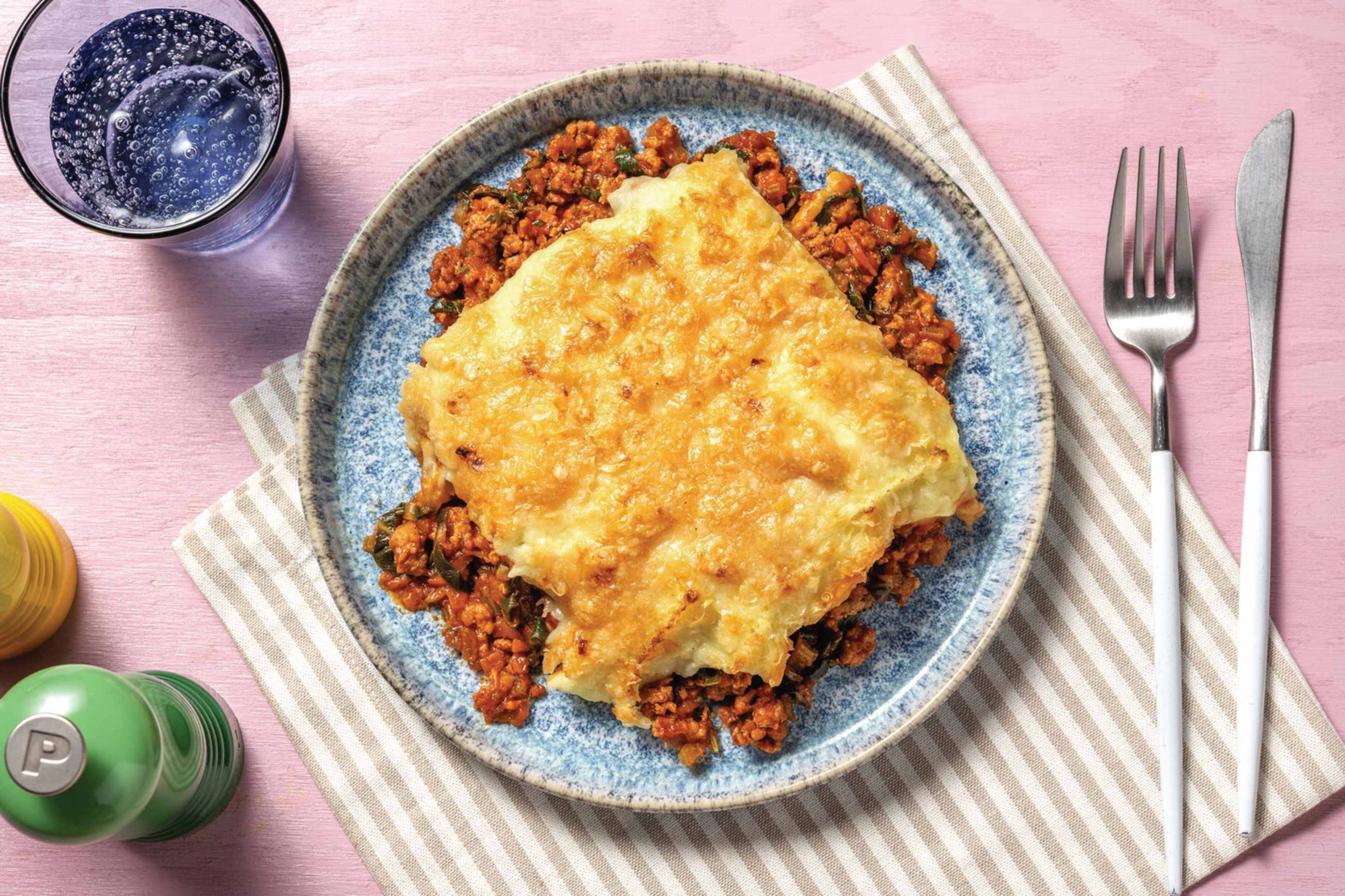 Double Rustic Pork & Herb Pie Recipe | HelloFresh