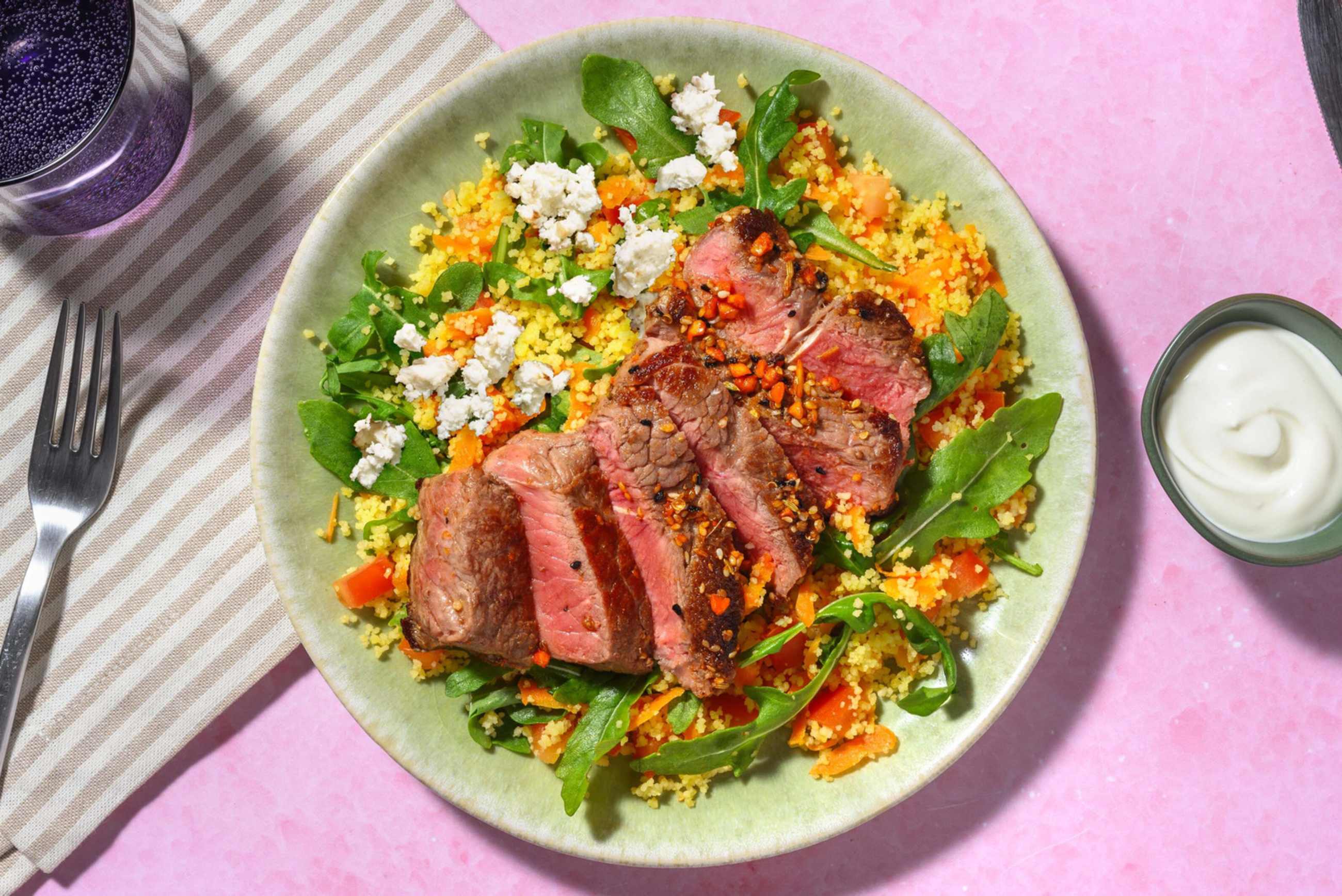 Middle Eastern Spiced Beef Rump Recipe | HelloFresh