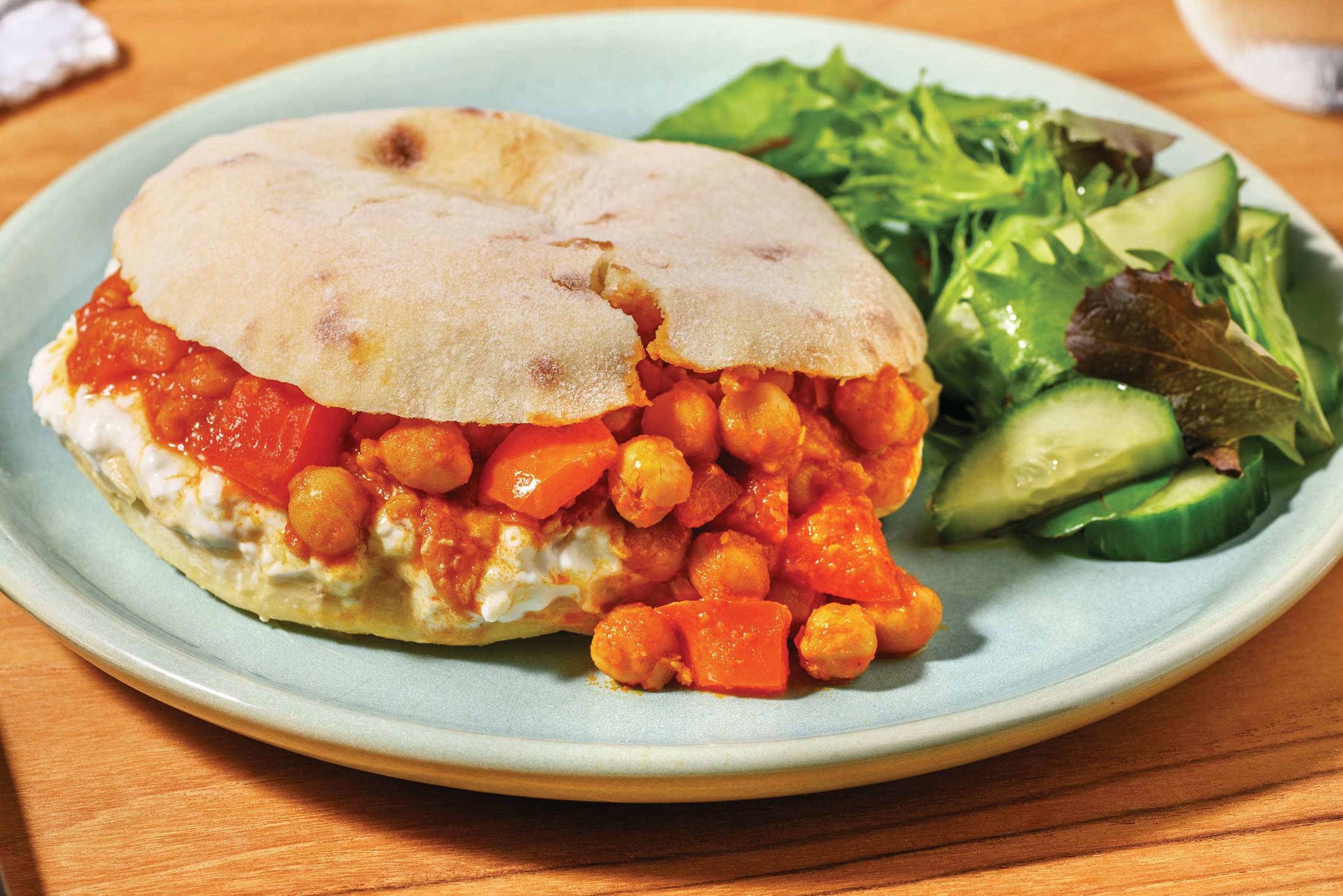 Chermoula Chickpea Pita Pockets Recipe | HelloFresh