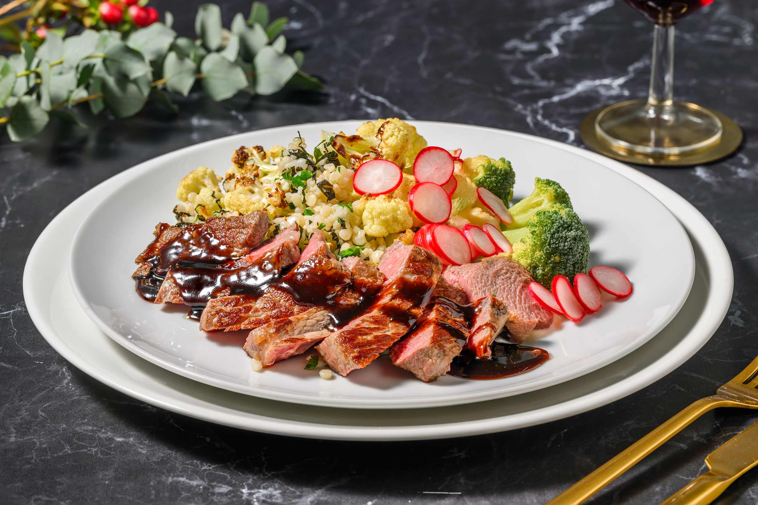 Honey Balsamic-Glazed Beef Eye Fillet Recipe | HelloFresh