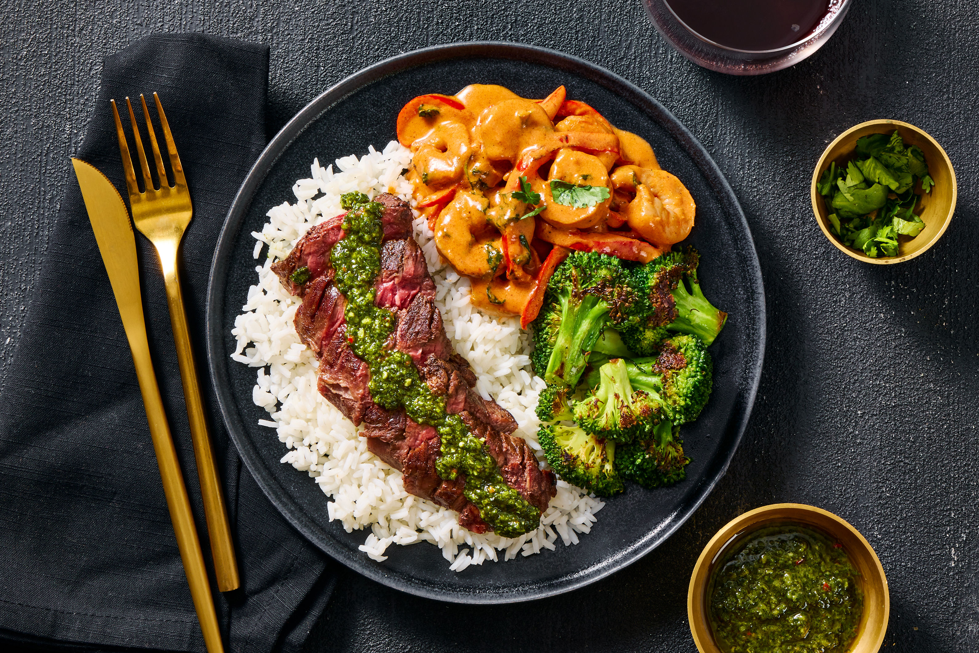 Brazilian-Style Steak with Shrimp Stew Recipe | HelloFresh