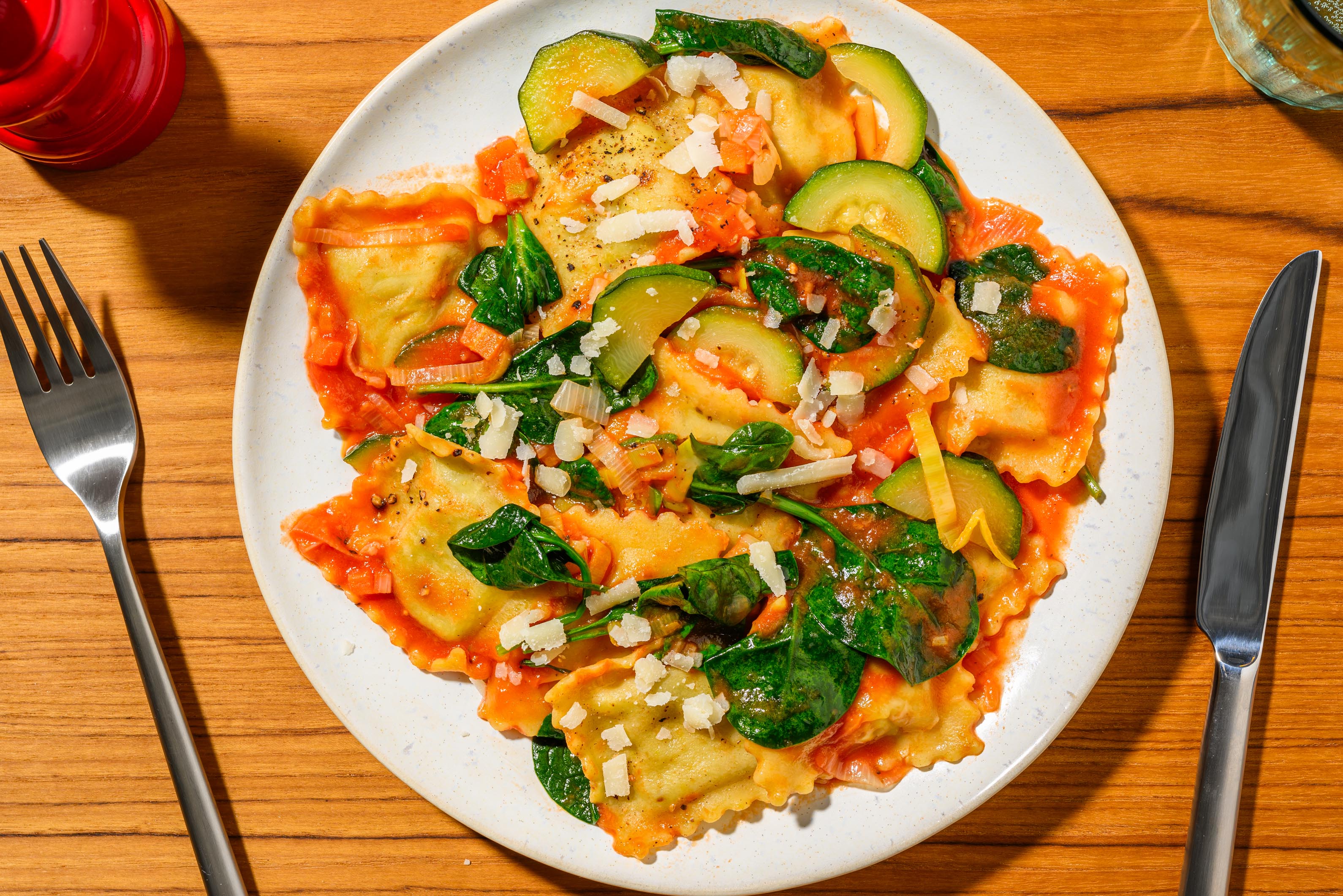 Spinach & Ricotta Ravioli Recipe | HelloFresh