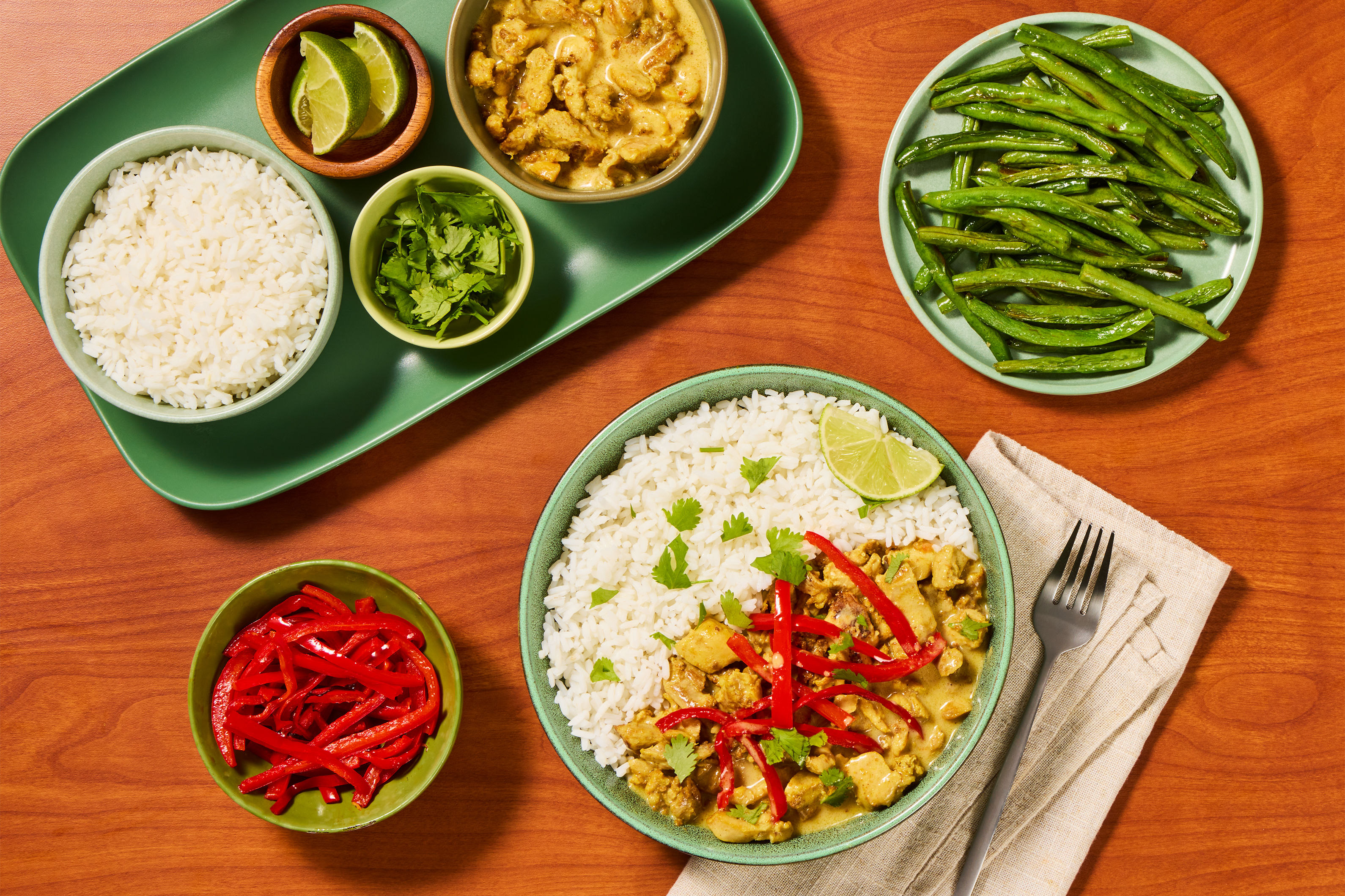 Coconut Curry Chicken Bar Recipe | HelloFresh