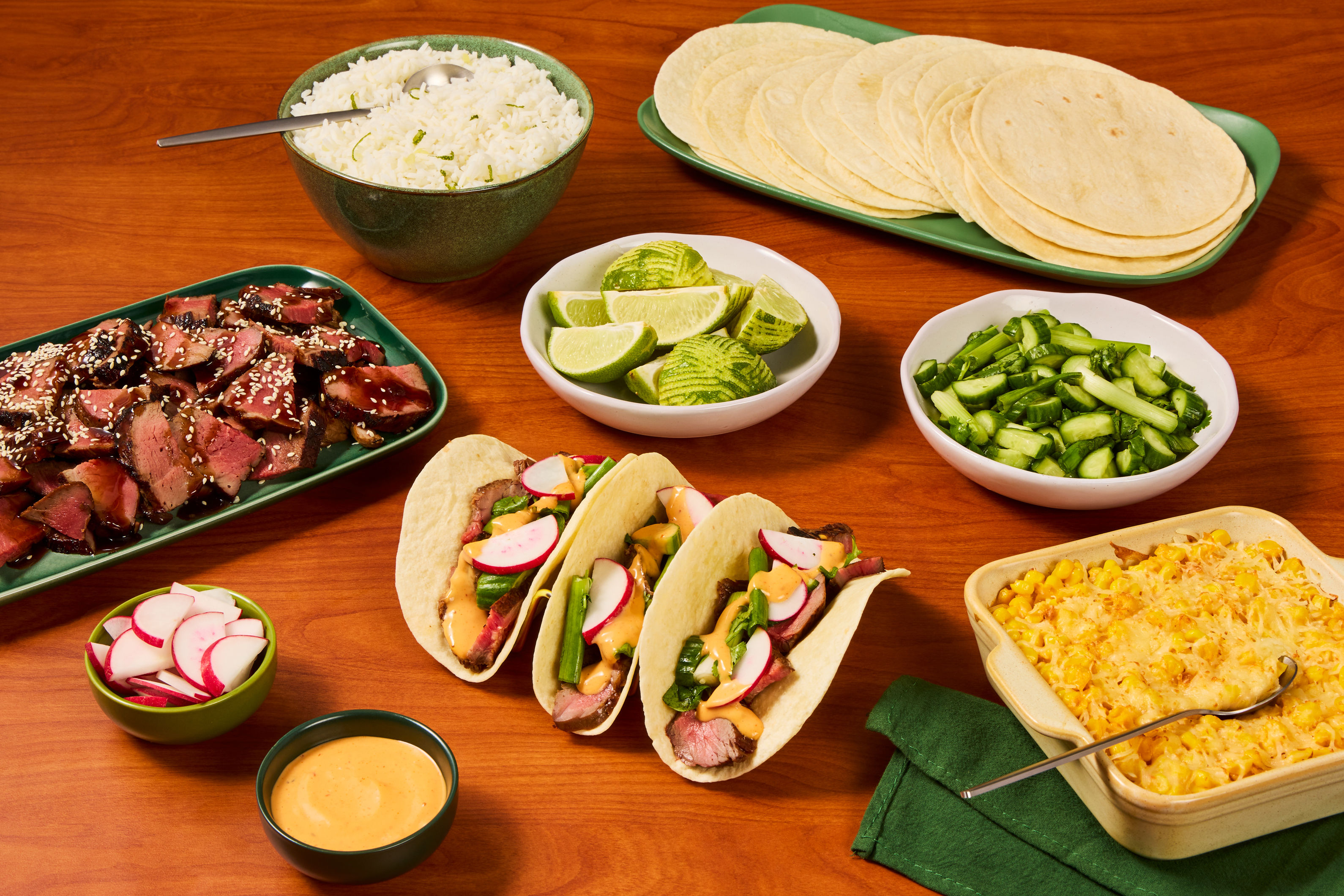 Bulgogi-Style Steak Taco Bar Recipe | HelloFresh