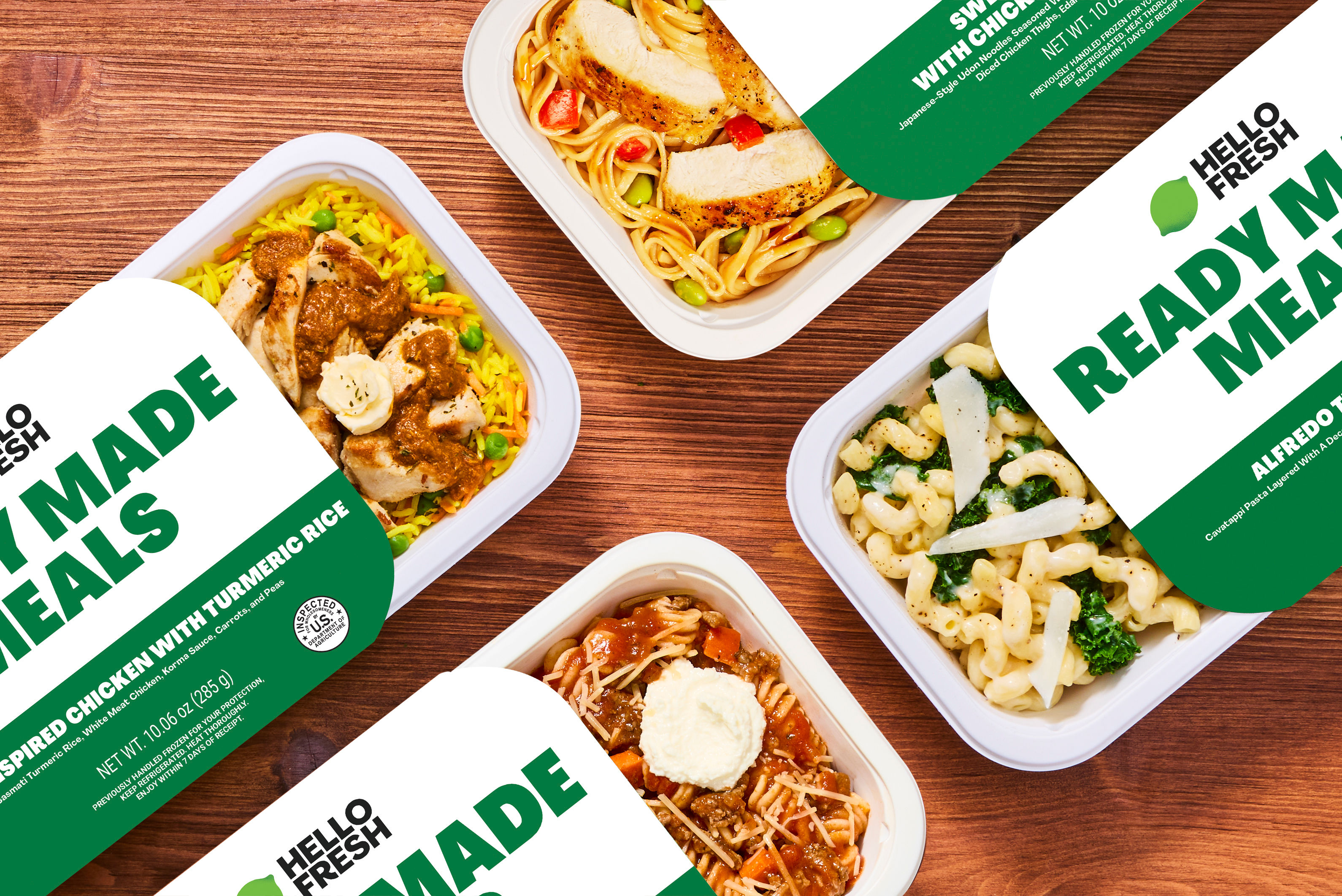 Ready-Made Meals: Global Flavors Variety Pack Recipe | HelloFresh