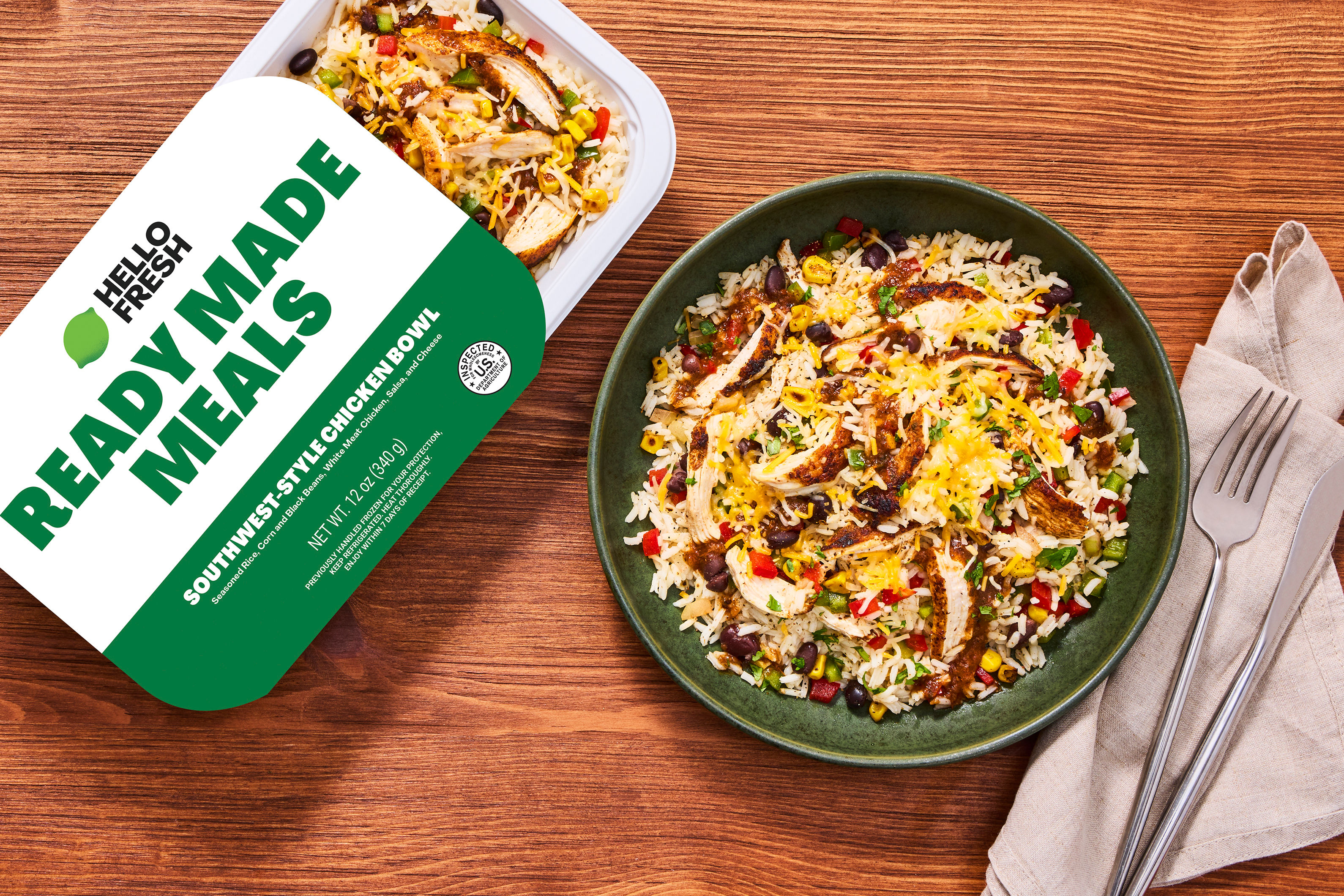 Ready Made Meal, Southwest-Style Chicken Bowl (Menu) Recipe | HelloFresh