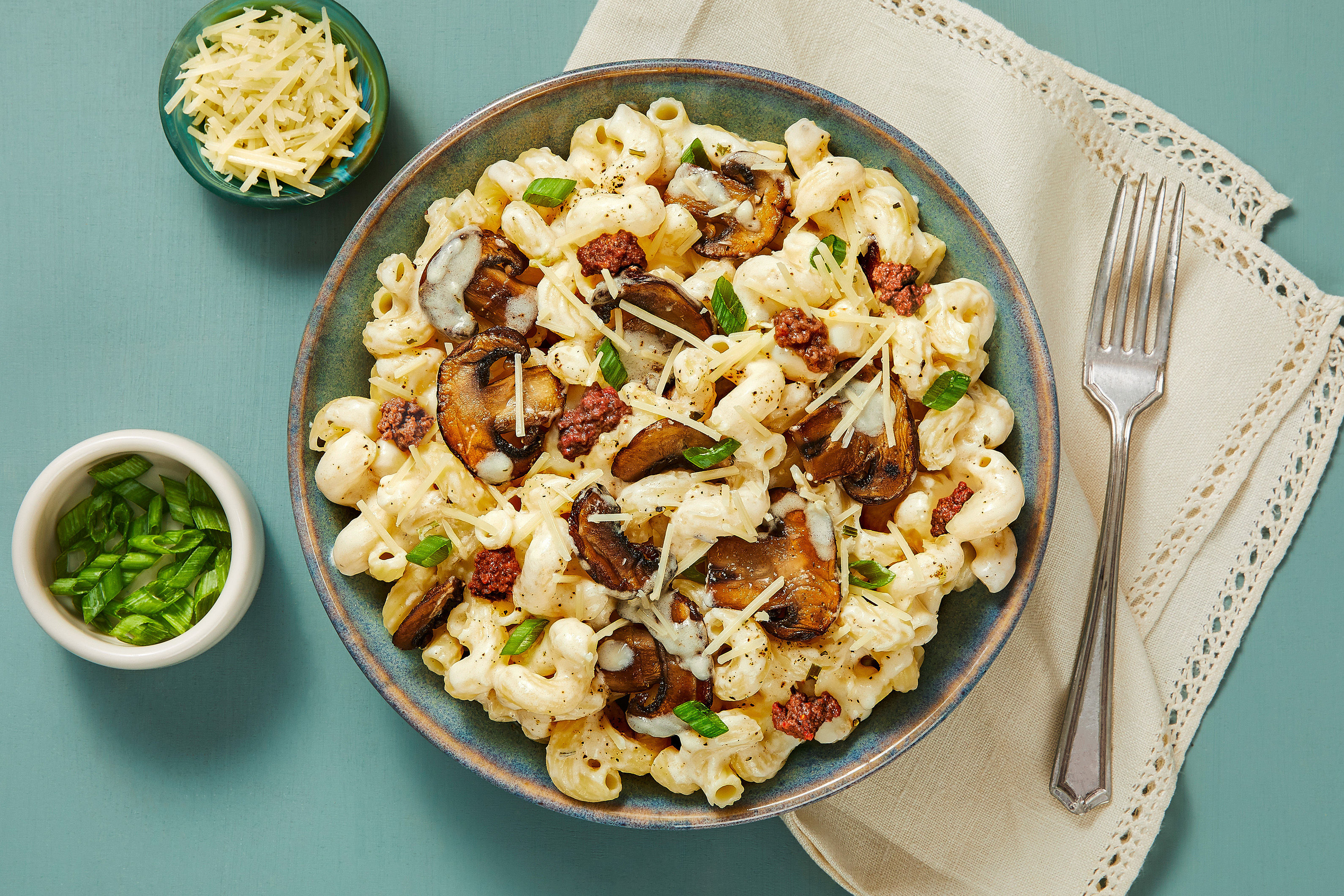 Creamy Beef & Mushroom Cavatappi Recipe | HelloFresh