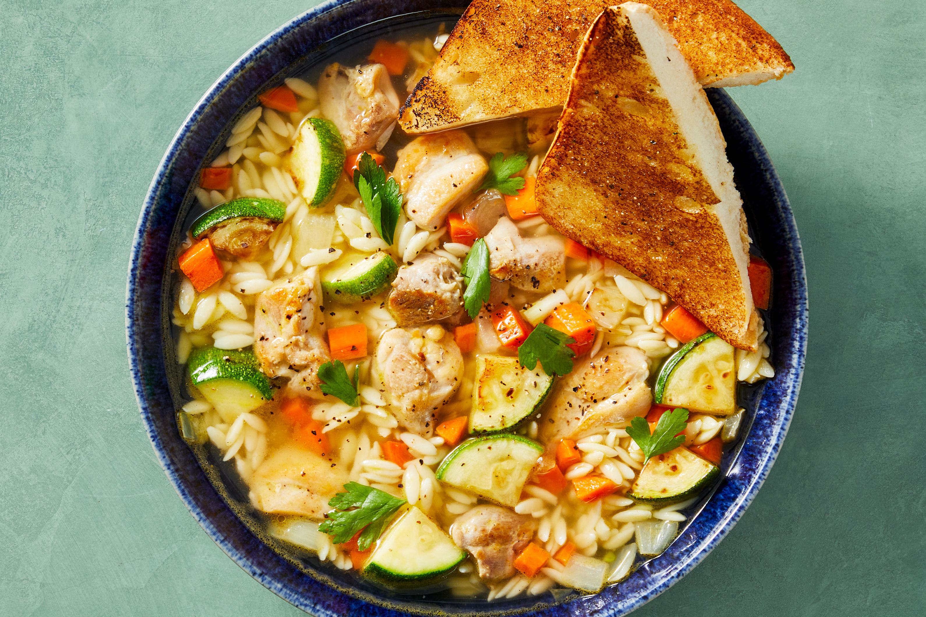 One-Pot Chicken Orzo Soup Recipe | HelloFresh