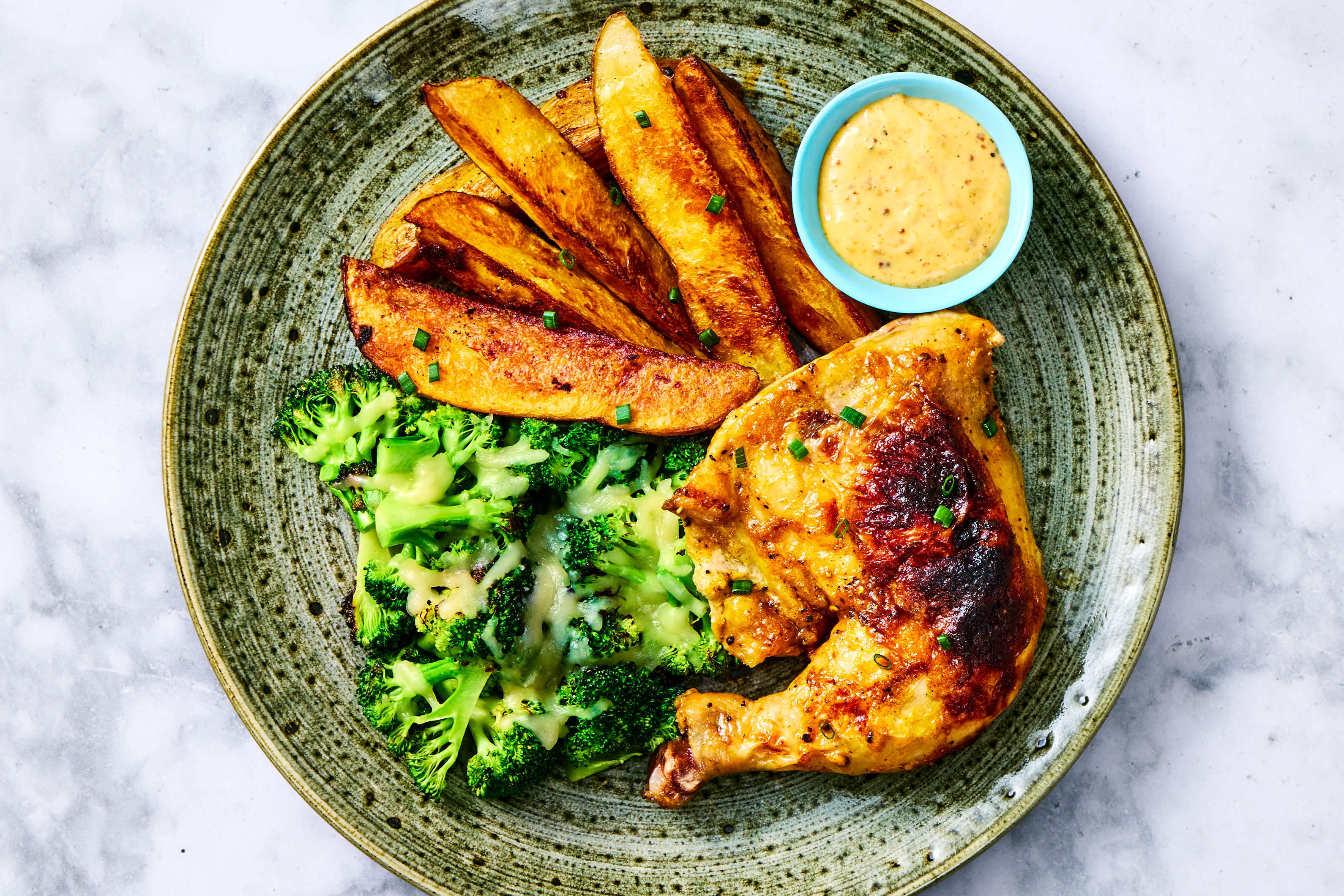 Honey Mustard Roasted Half Chicken Recipe | HelloFresh
