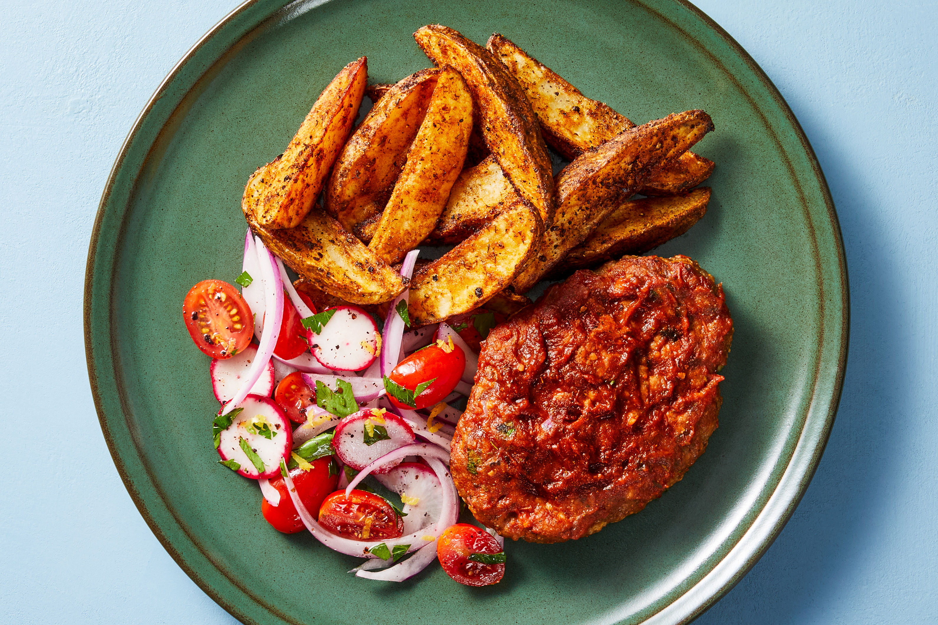 Turkey Meatloaf with Harissa Tomato Sauce Recipe | HelloFresh