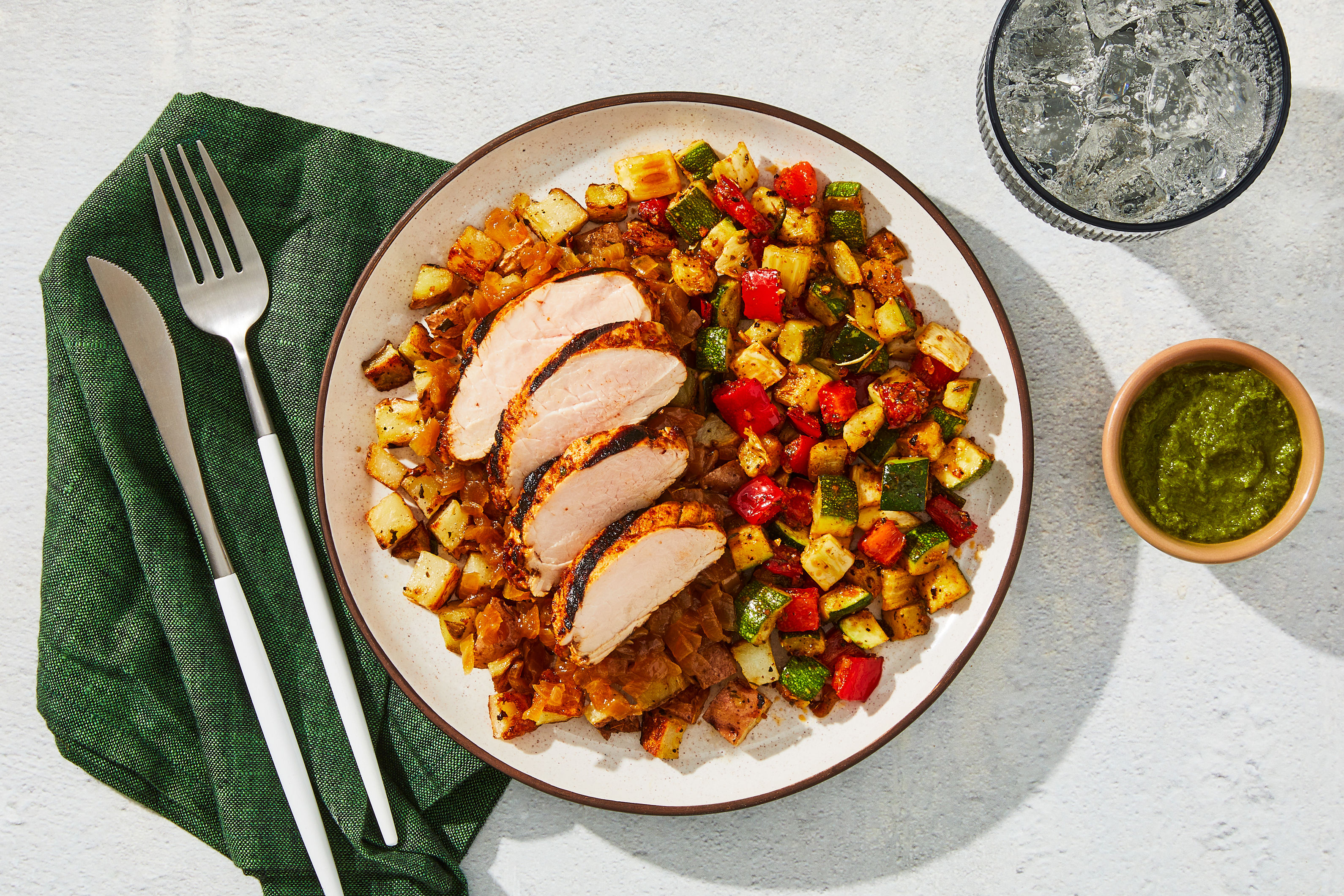 Chimichurri Pork Tenderloin Recipe | HelloFresh