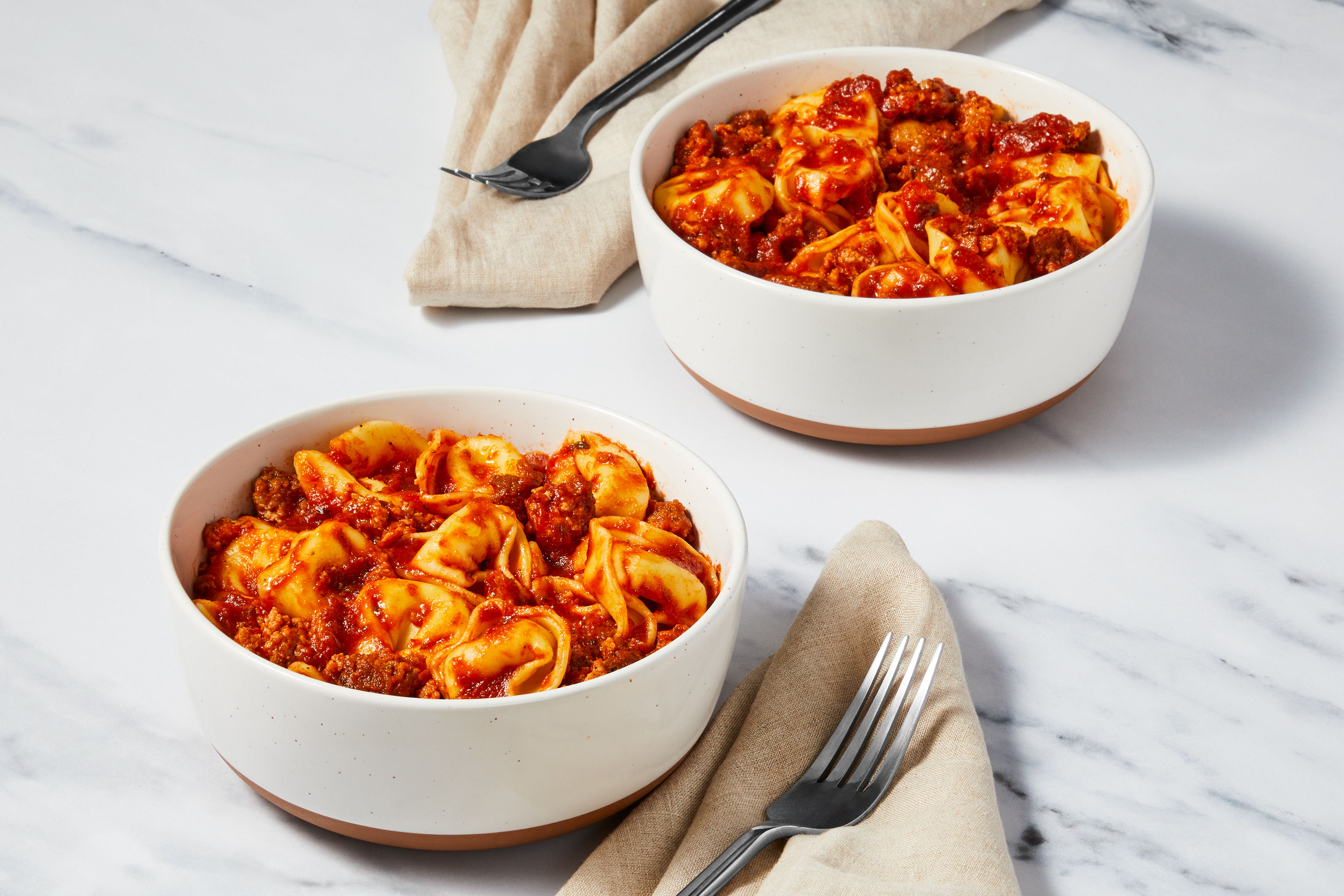 Super-Quick Turkey & Tortelloni Marinara Recipe | HelloFresh
