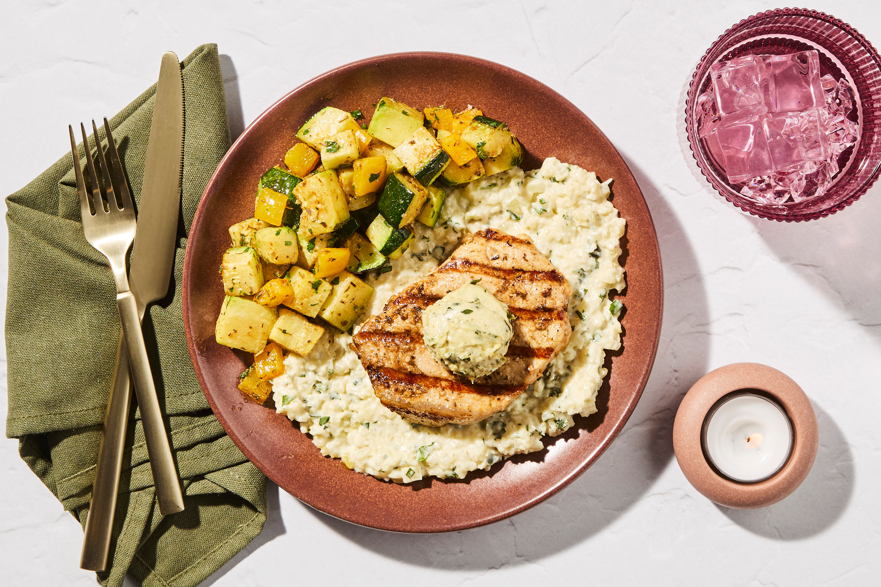 Poblano Cream Chicken Breast Recipe | HelloFresh