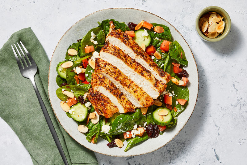 Louisiana Sunburst Salad with Cajun Turkey Recipe | HelloFresh