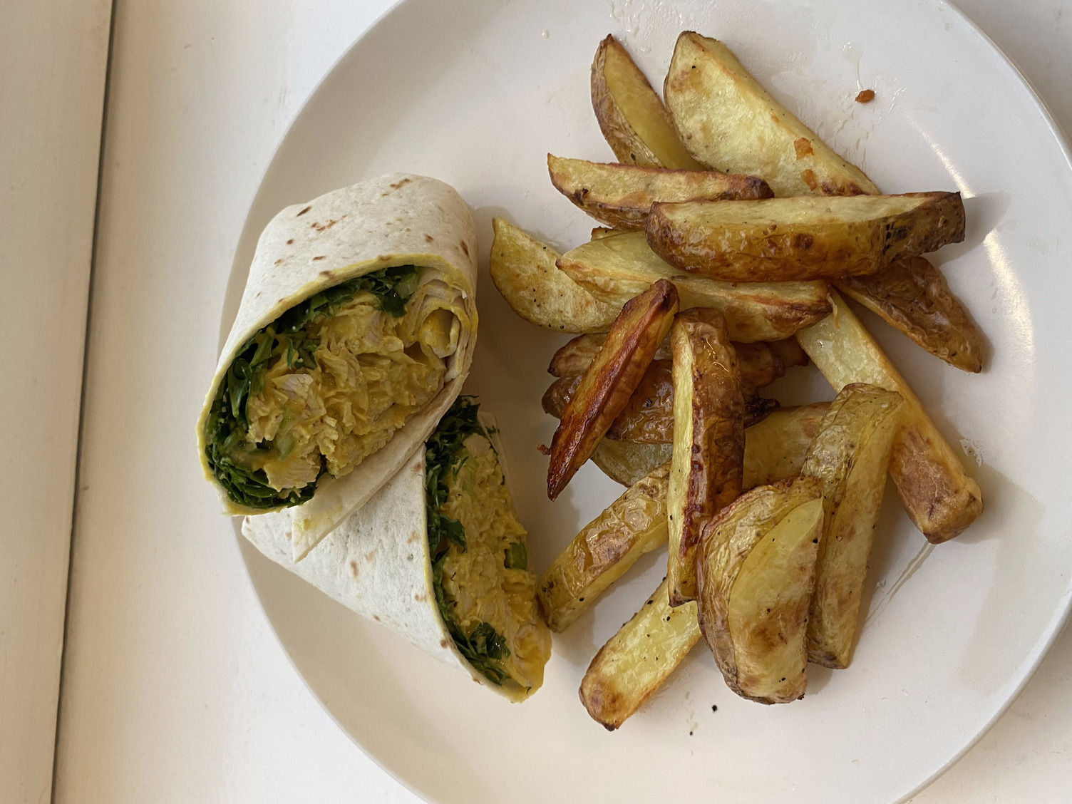 Curried Chicken Wrap Recept | HelloFresh