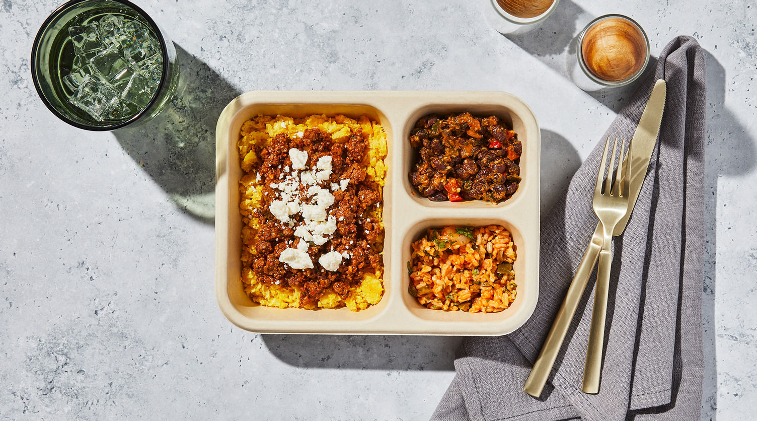 Bol de bœuf haché au piment rouge façon tamal Recette | HelloFresh
