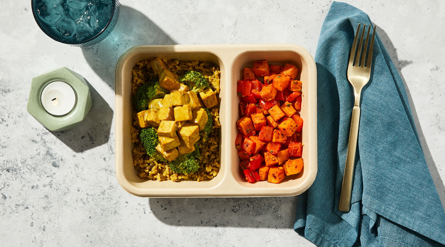 Ready-to-Heat: Coconut Lime Curried Tofu Recipe | HelloFresh